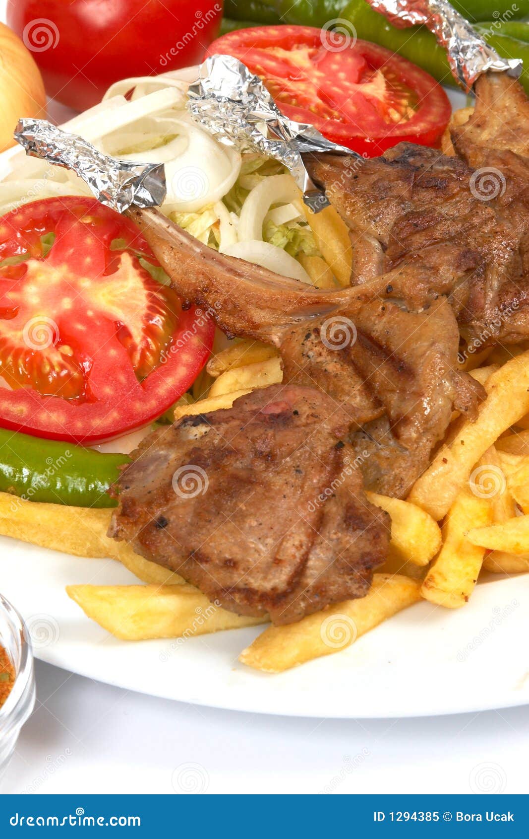 Lamp Chops stock image. Image of dinner, meat, recipes - 1294385