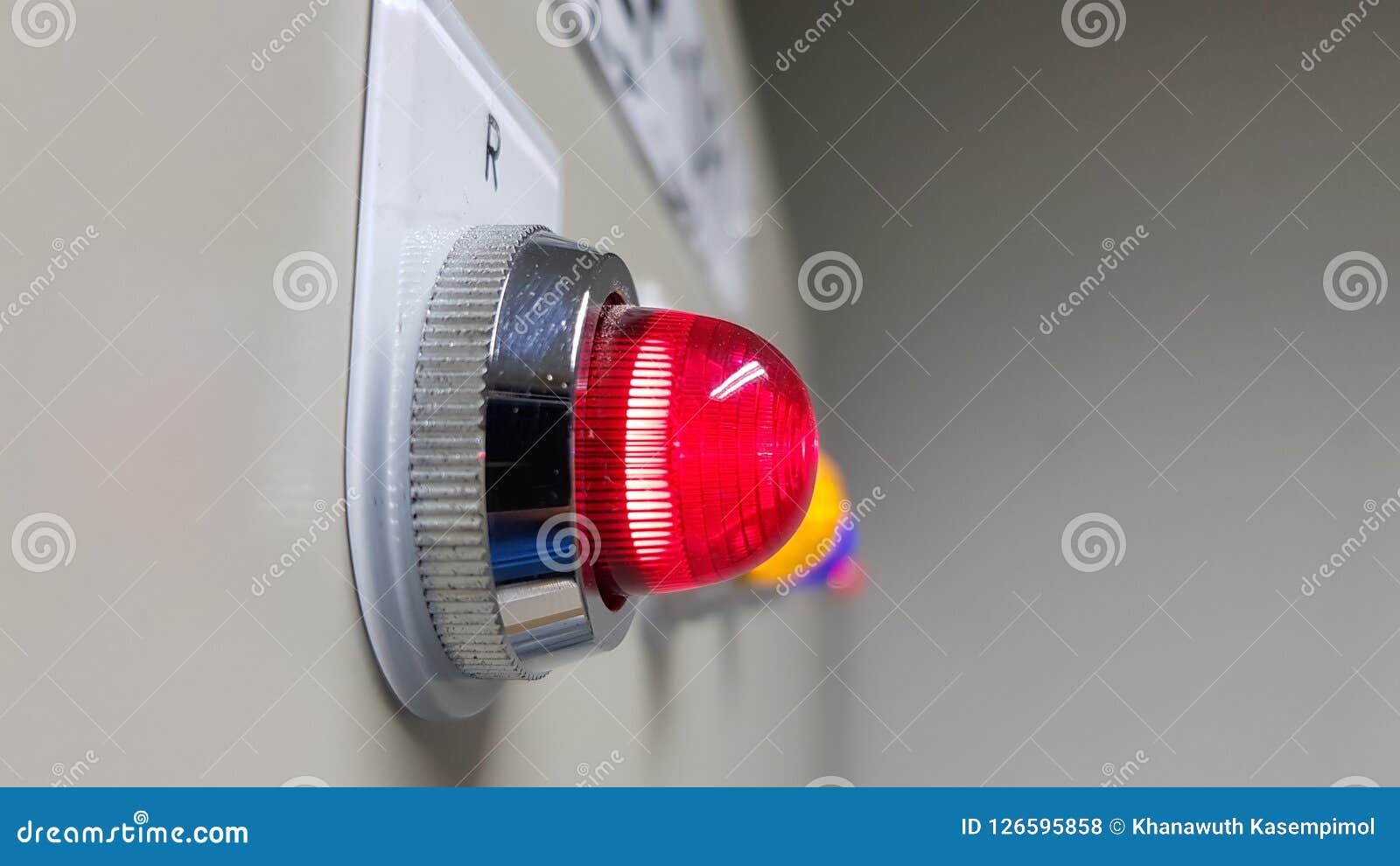 Status light lamp stock photo. Image of lamp, light - 126595858