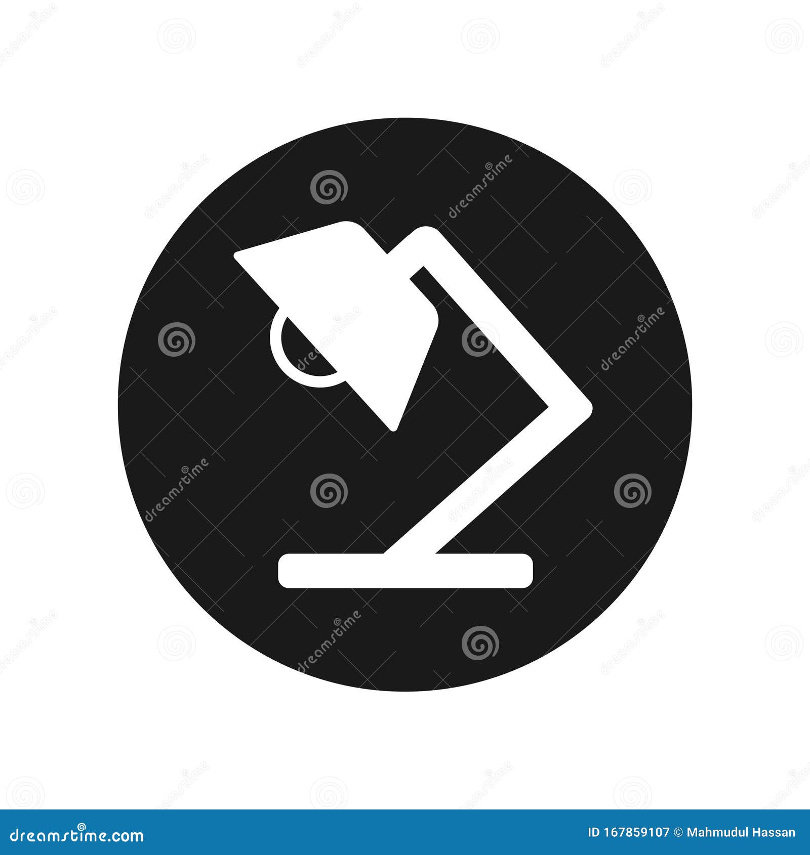 Lamp Icon Vector Sign in White Background â€“ Vector Stock Vector ...