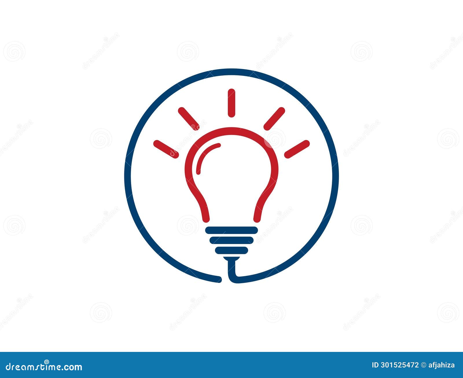 Lamp Idea Logo Icon Template Stock Vector - Illustration of symbol ...