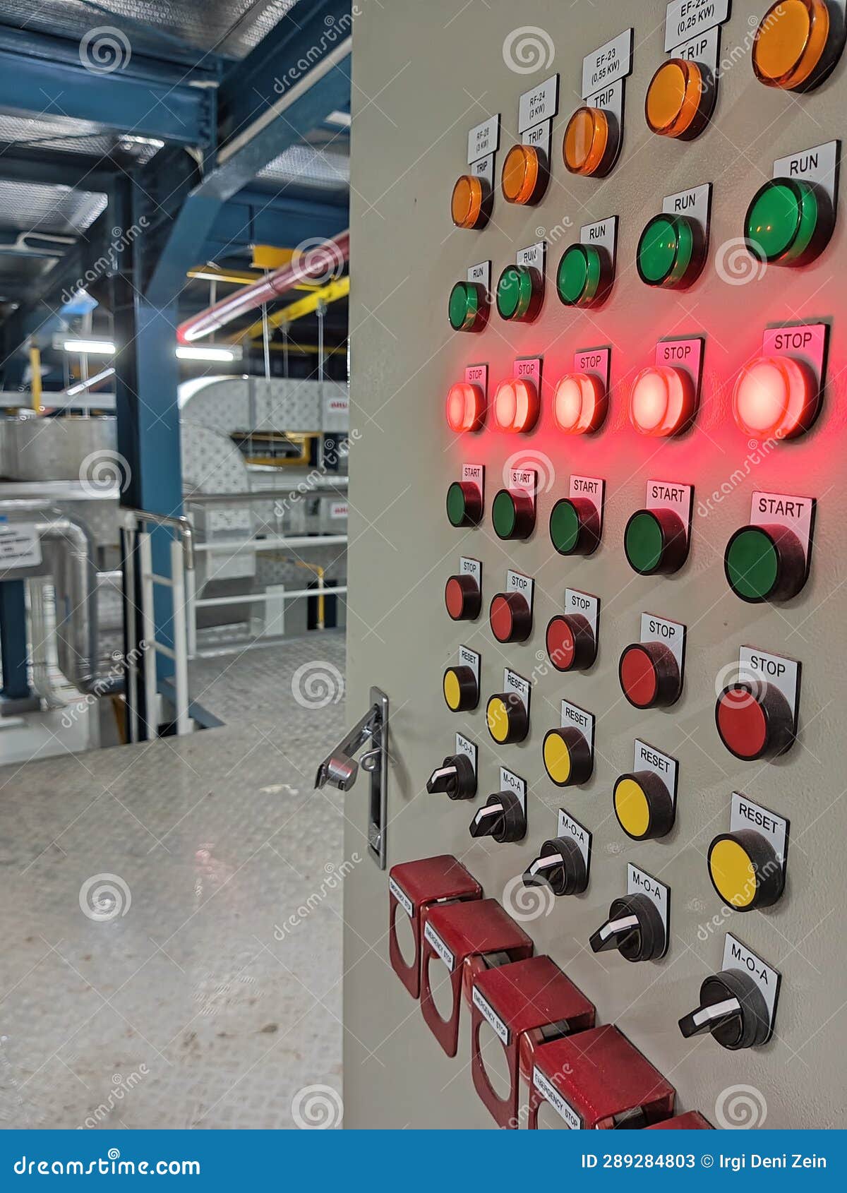 Lamp Indicator Red Green Yellow Orange Stock Image - Image of lamp ...