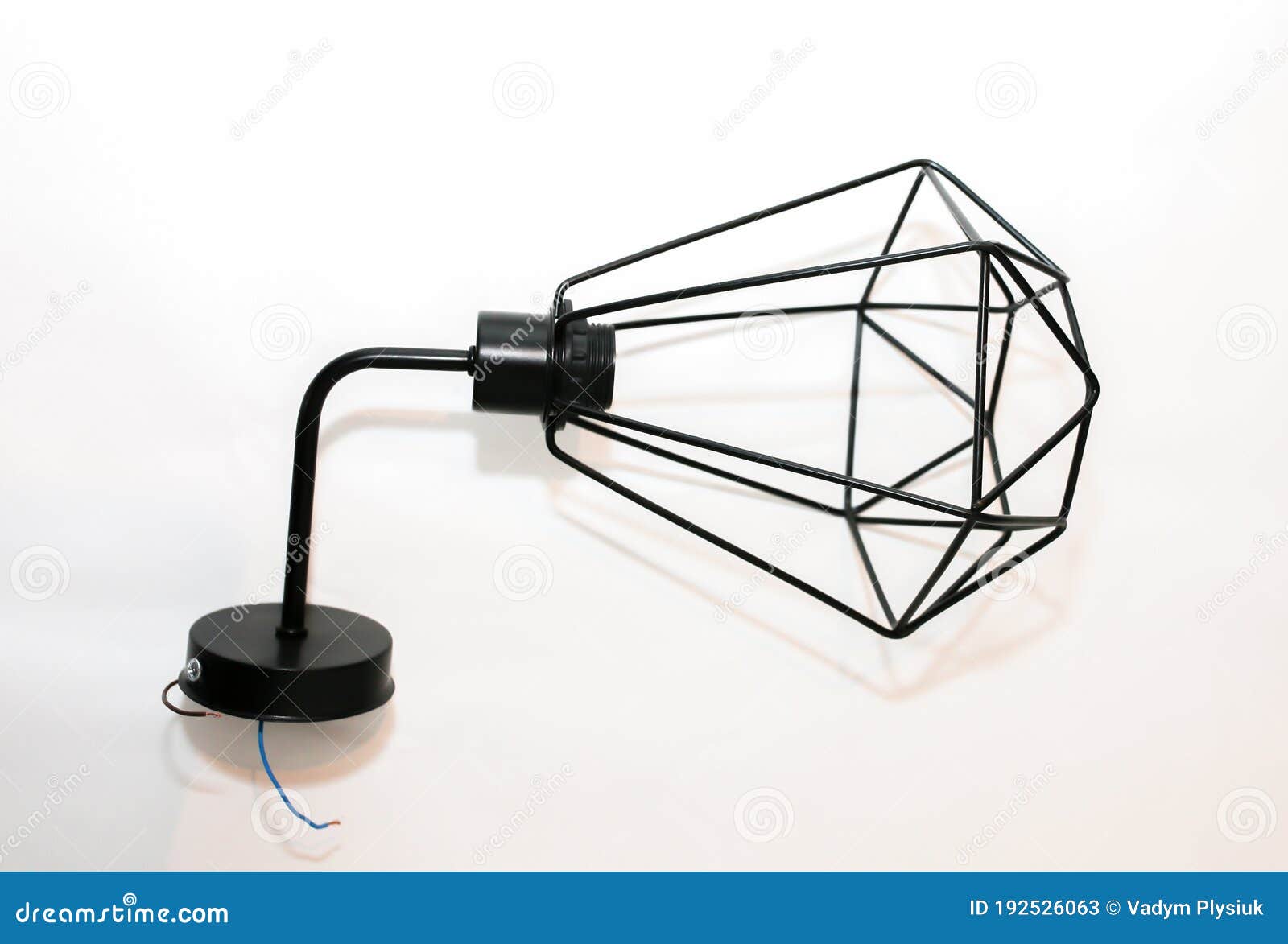 Lamp Installation. Modern Loft Design. Restoration Indoors. Maintenance ...