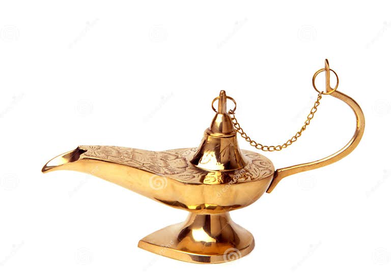 Lamp of Knowledge stock photo. Image of cruet, lamp, aladdin - 8045746