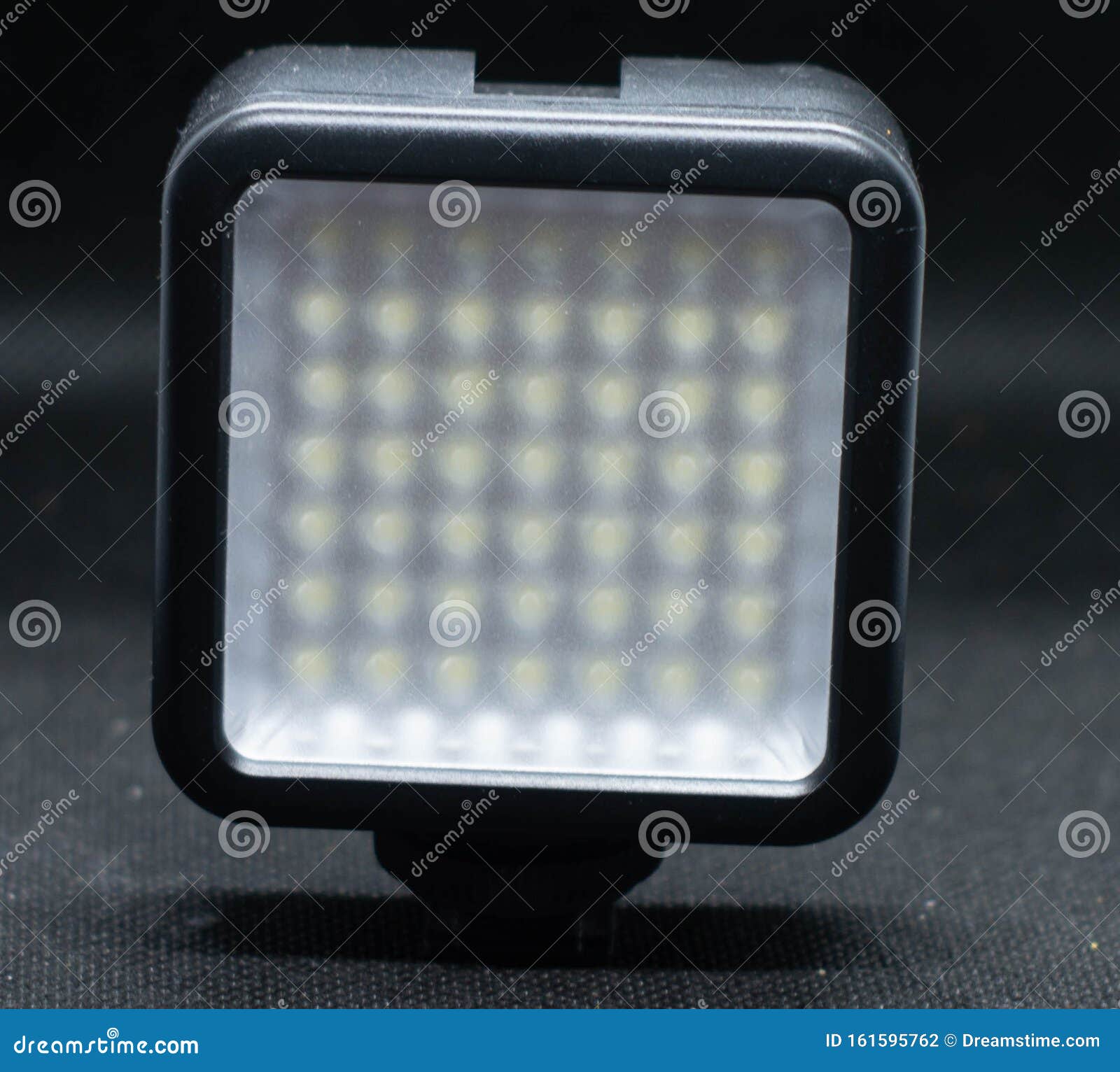 Lamp 49 Leds For Video Record And Able To Adapt All Camera Models Stock ...