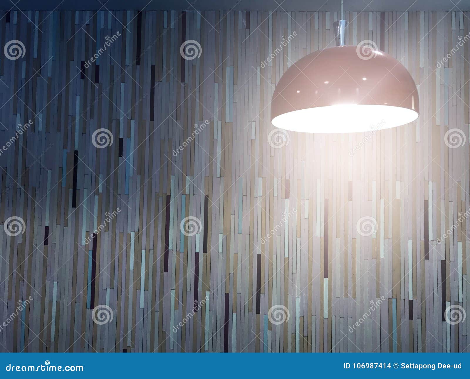 Lamp Light in Colorful Wallpaper Stock Photo - Image of lamp, colorful ...