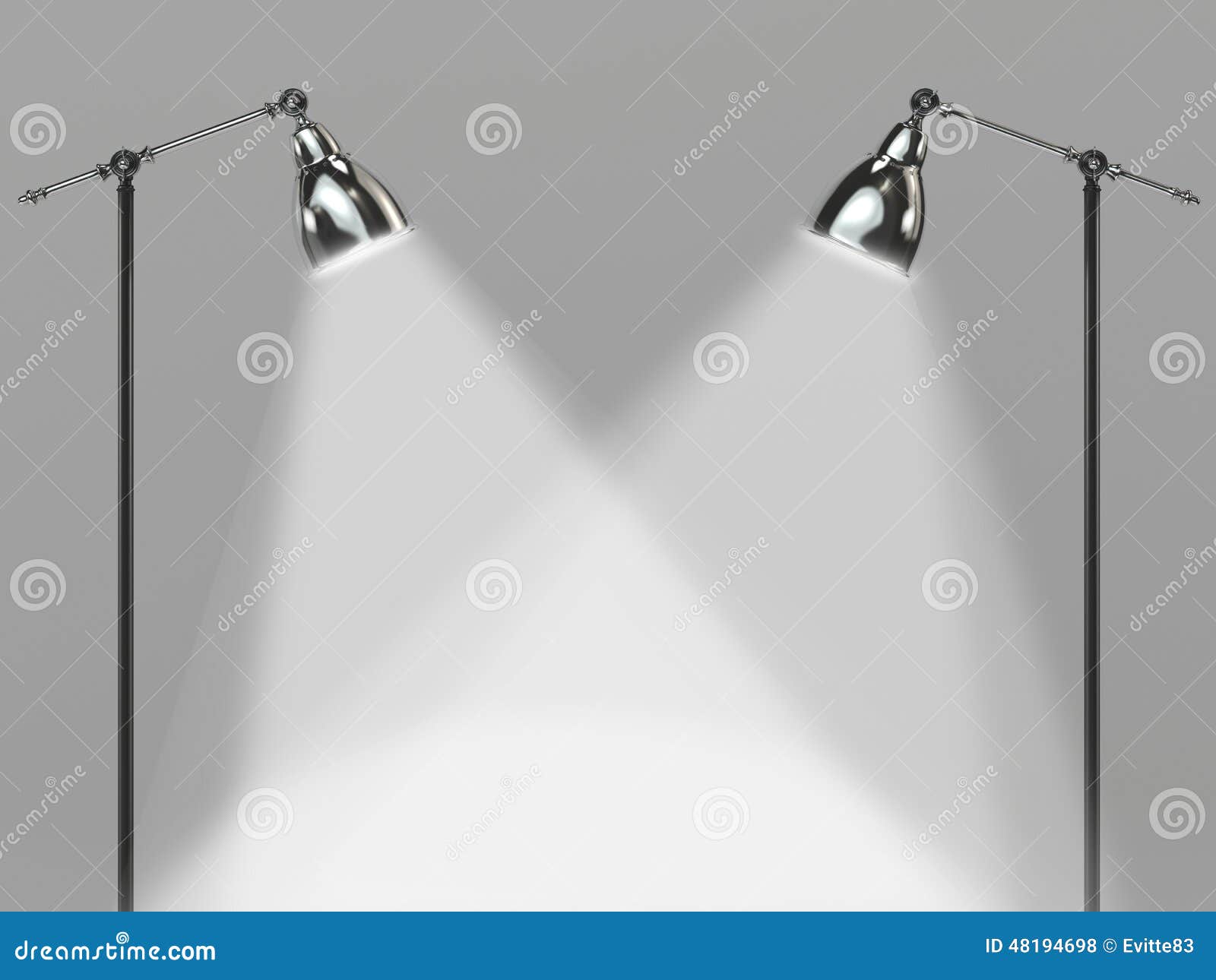 Lamp with lights. stock illustration. Illustration of space - 48194698