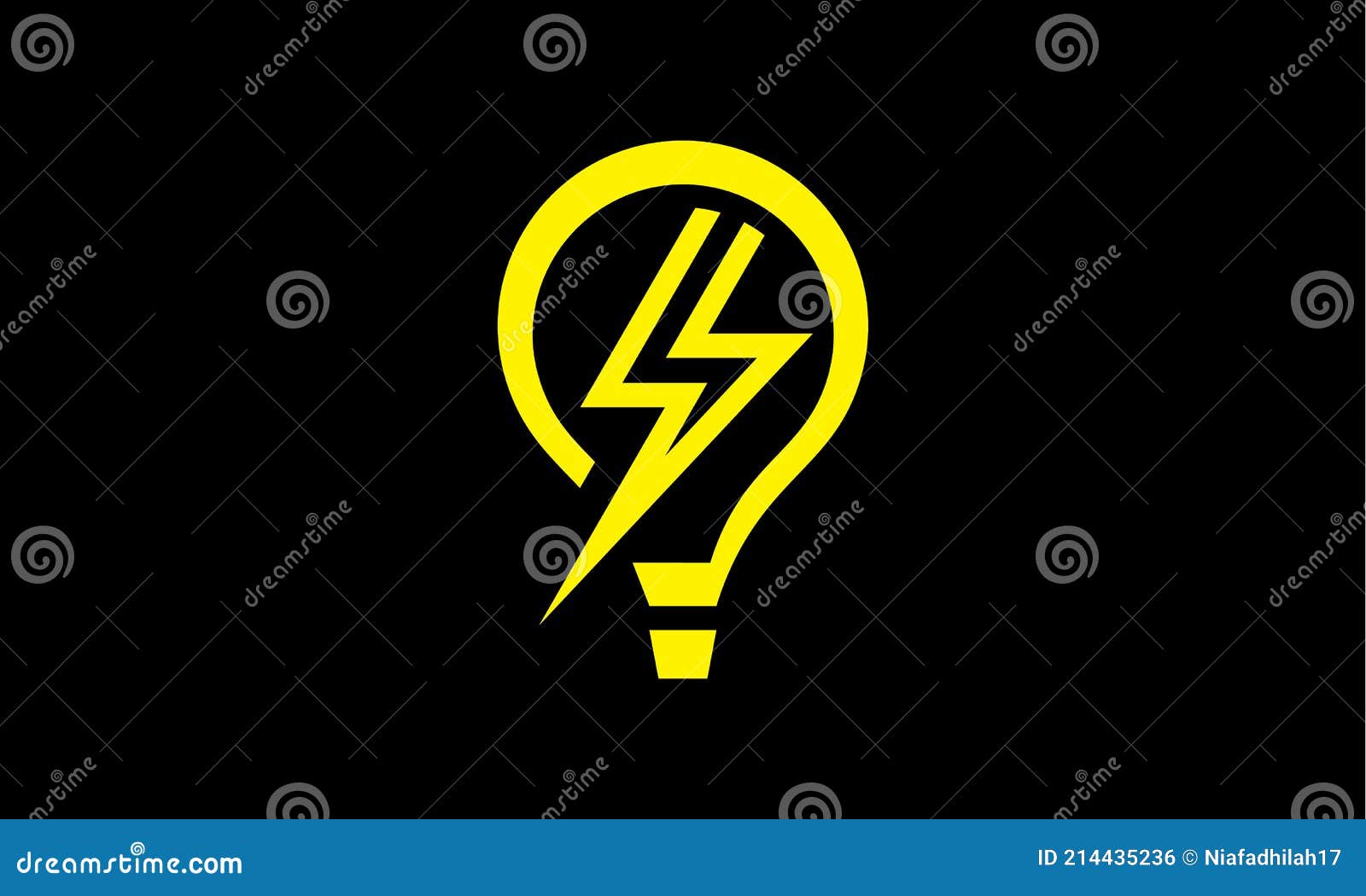 Light Source Logo in Yellow Stock Vector - Illustration of lamp, yellow ...