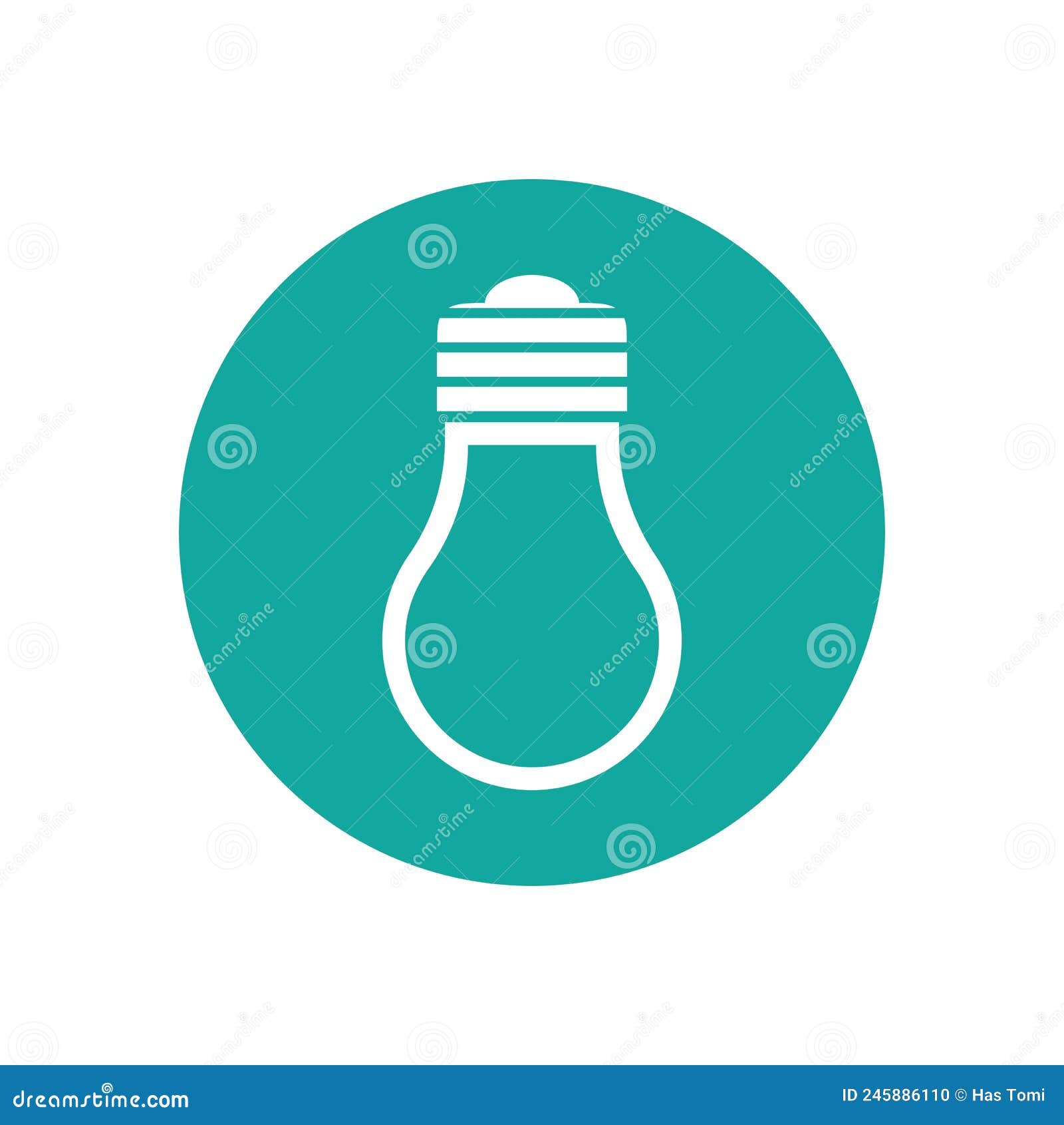 Lamp Logo Design Icon Vector Stock Vector - Illustration of business ...