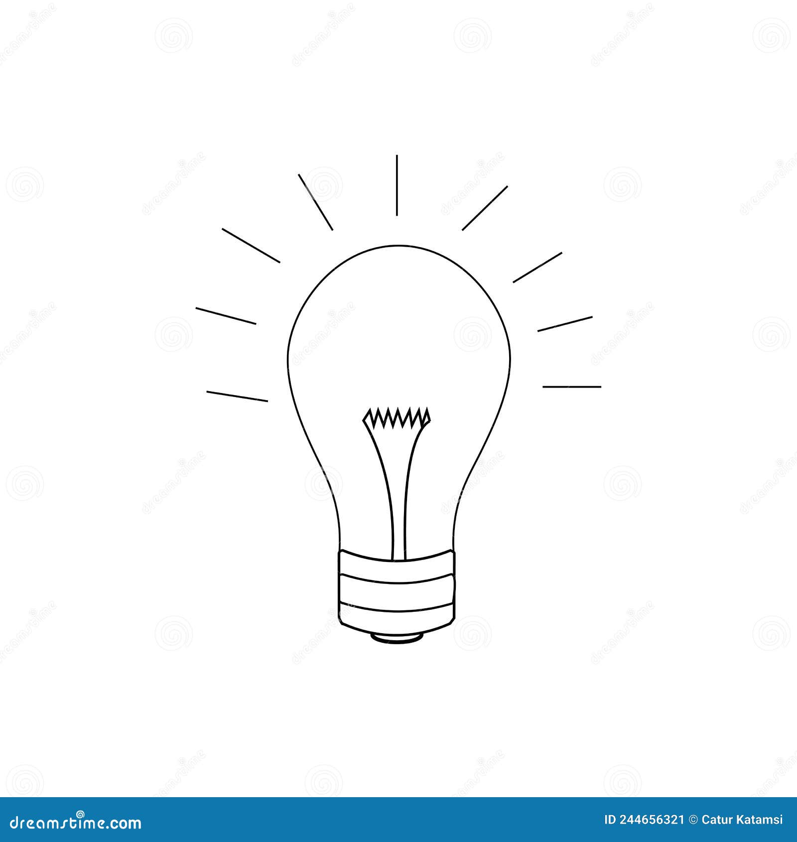 Lamp logo icon design stock vector. Illustration of element - 244656321