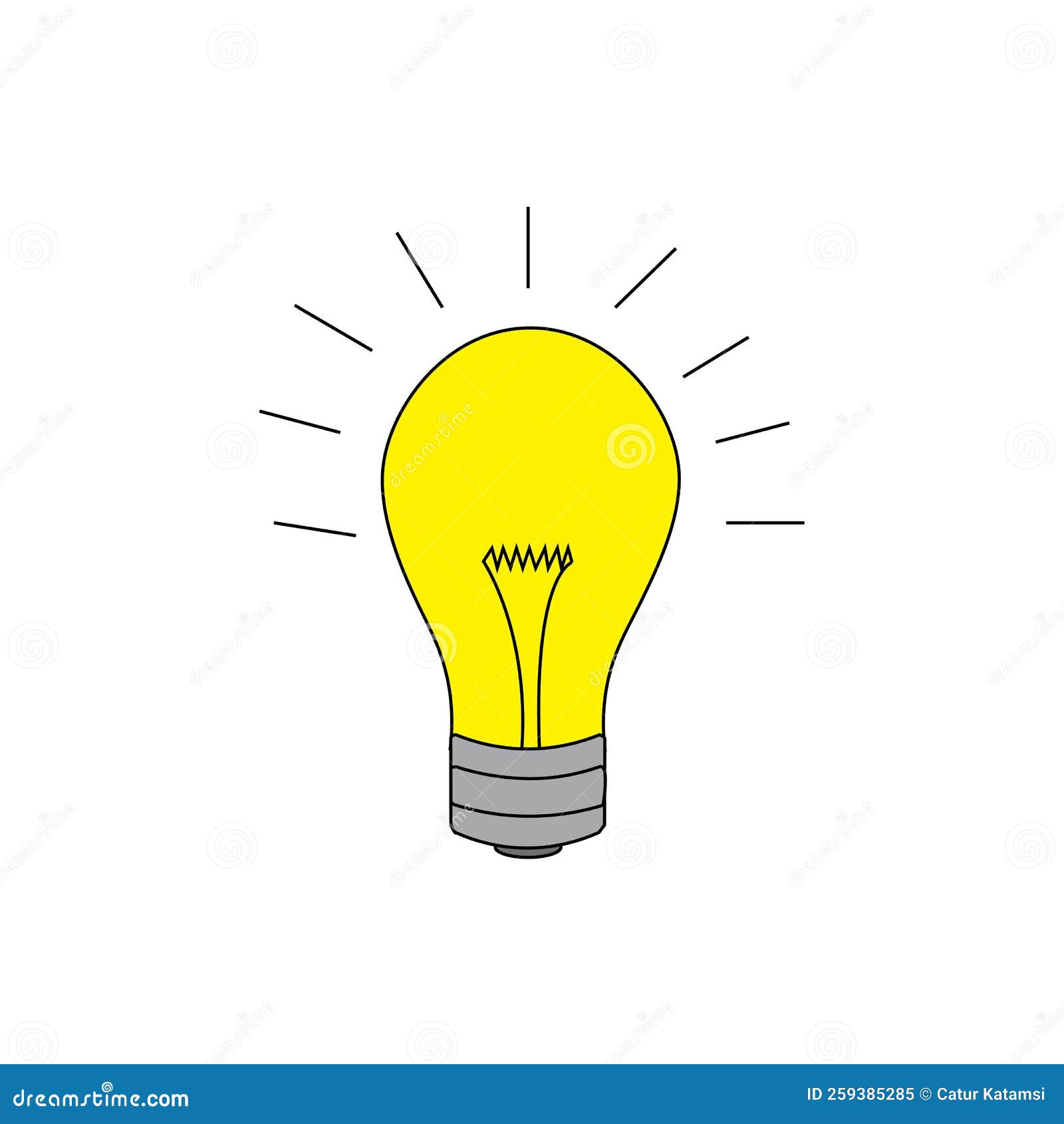 Lamp logo icon design stock illustration. Illustration of bulb - 259385285