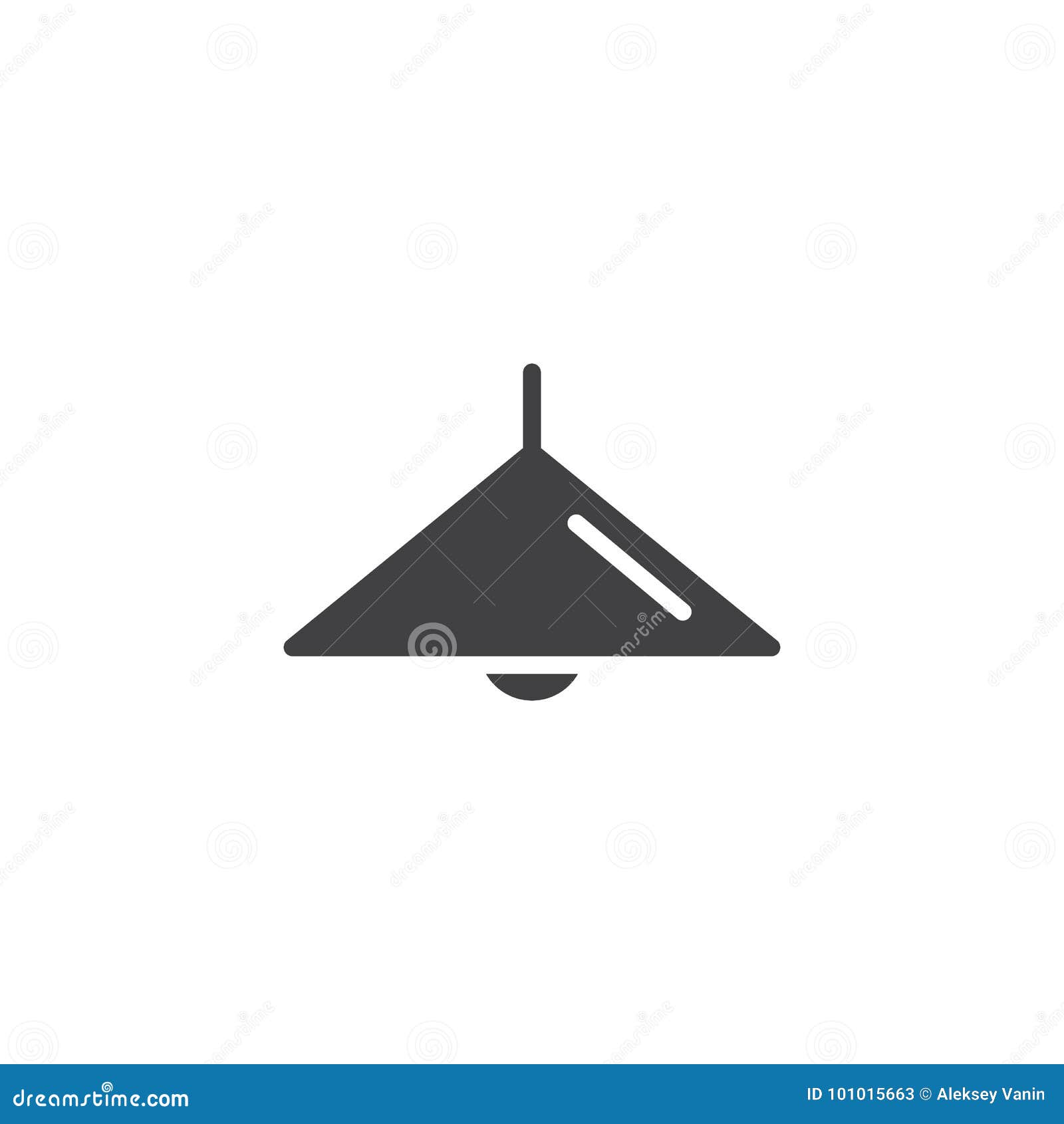 Lamp off icon vector stock vector. Illustration of bulb - 101015663