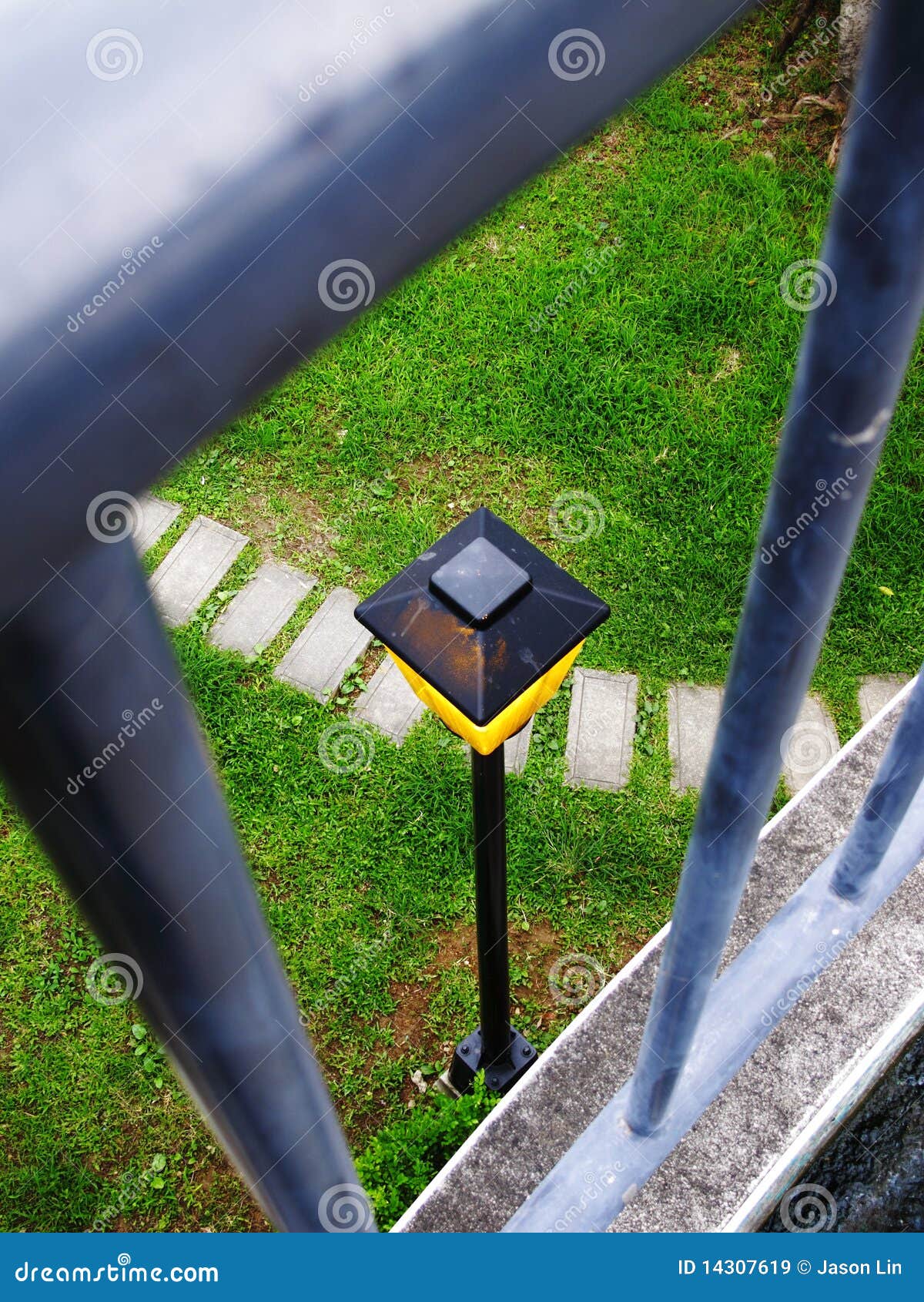 Lamp Post stock image. Image of lighting, path, light - 14307619