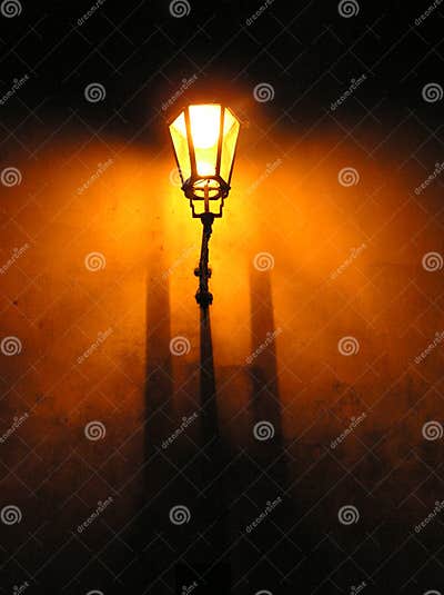 Lamp-Post stock image. Image of shadow, wall, lamp, post - 148169