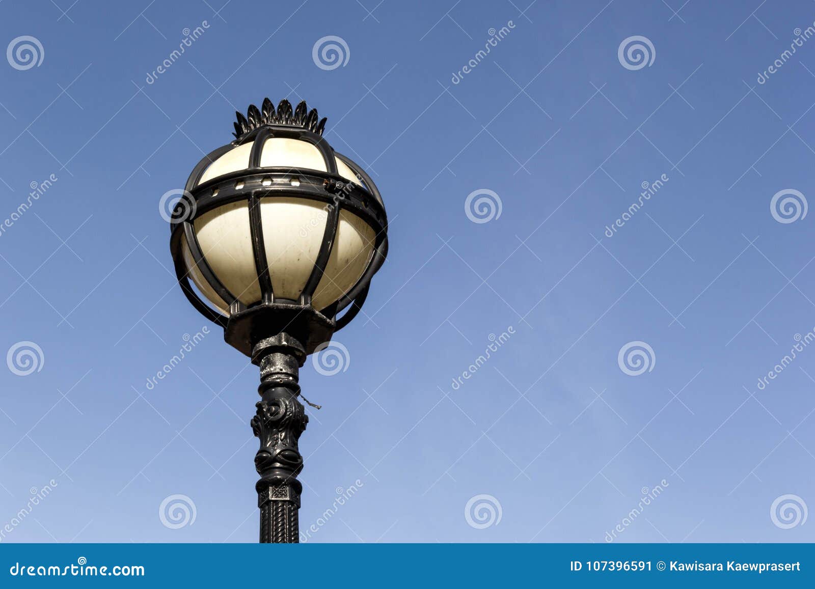 Lamp post background stock image. Image of space, decoration - 107396591