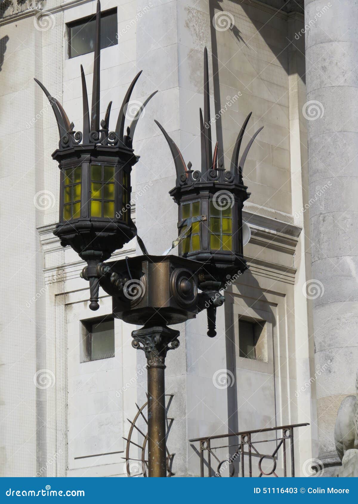 Lamp Post stock image. Image of outside, illumination - 51116403