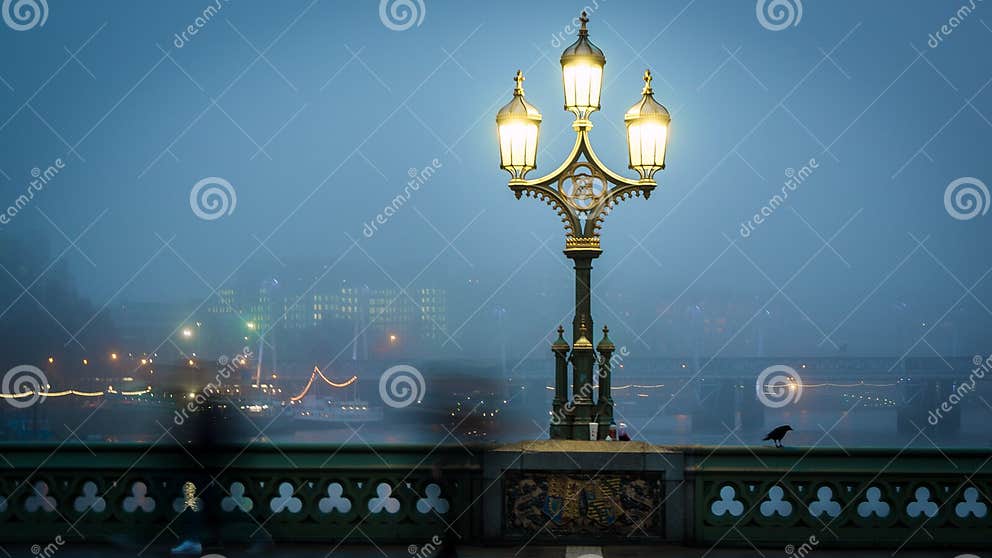 Lamp post stock image. Image of bird, westminster, blue - 84208985