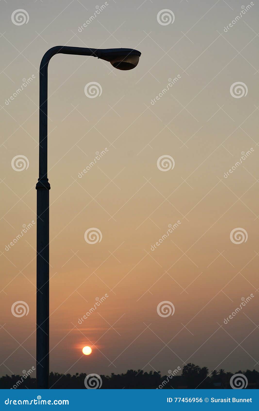 Lamp post stock photo. Image of modern, electrical, night - 77456956