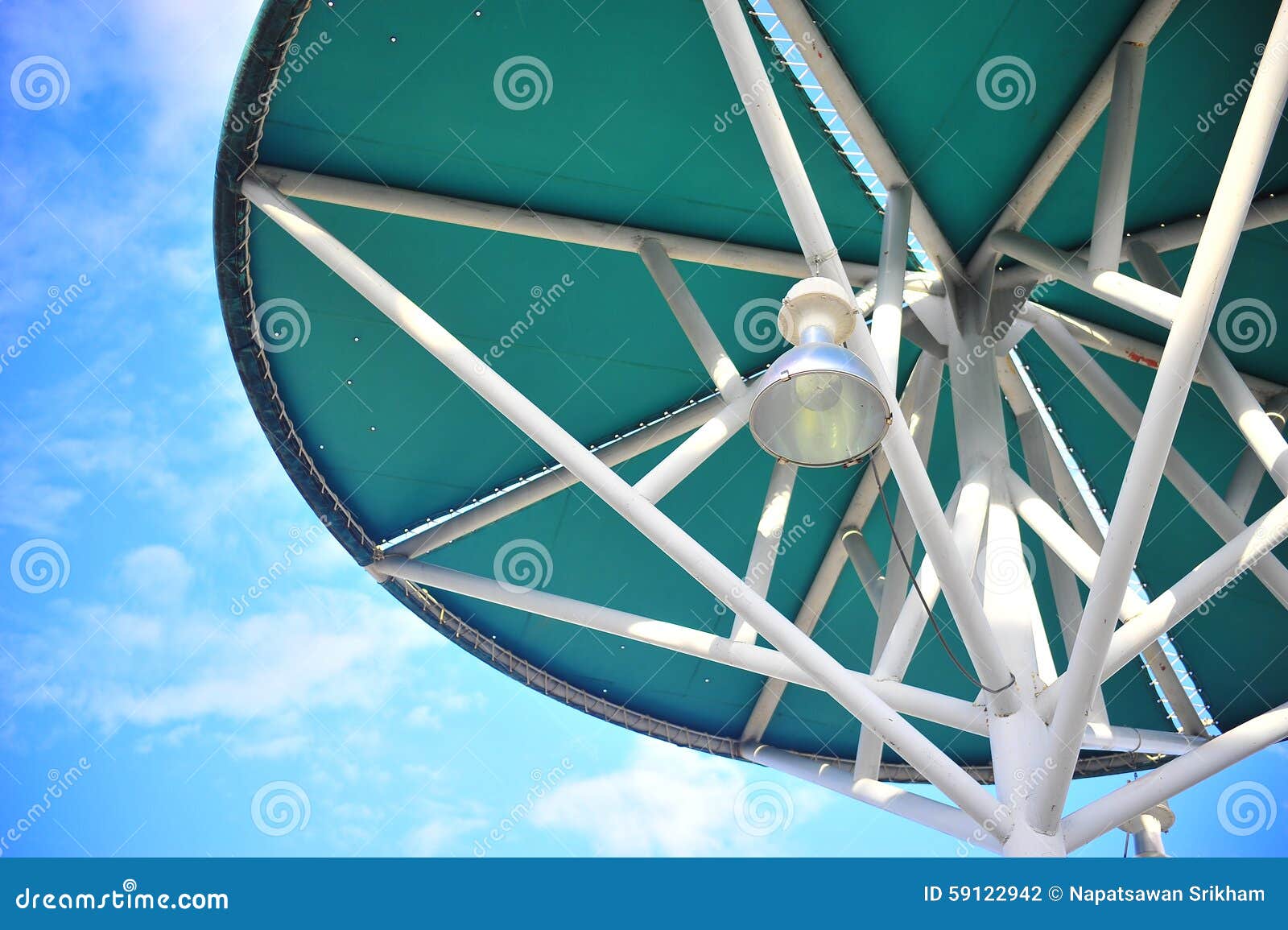 Lamp post in the sky stock photo. Image of bulb, road - 59122942