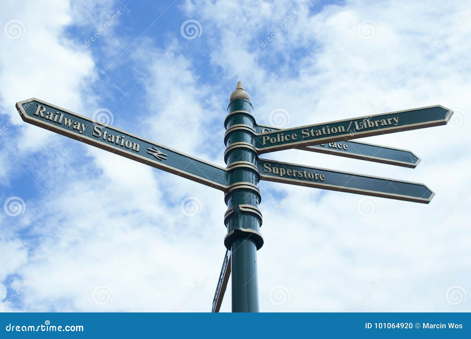 Lamp Post Street Road Light Pole with Sign Stock Photo - Image of ...