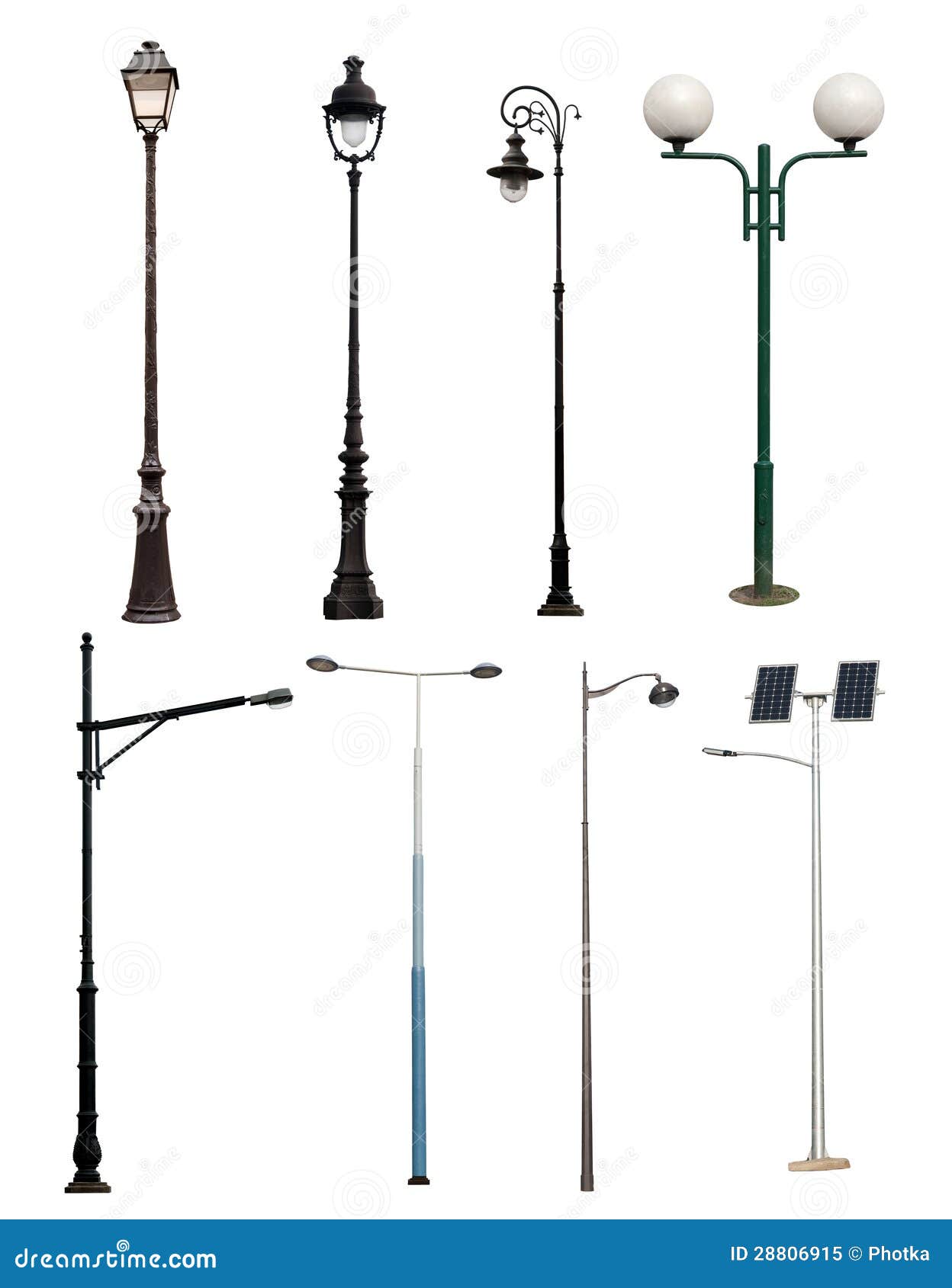 Lamp Post Top View Image