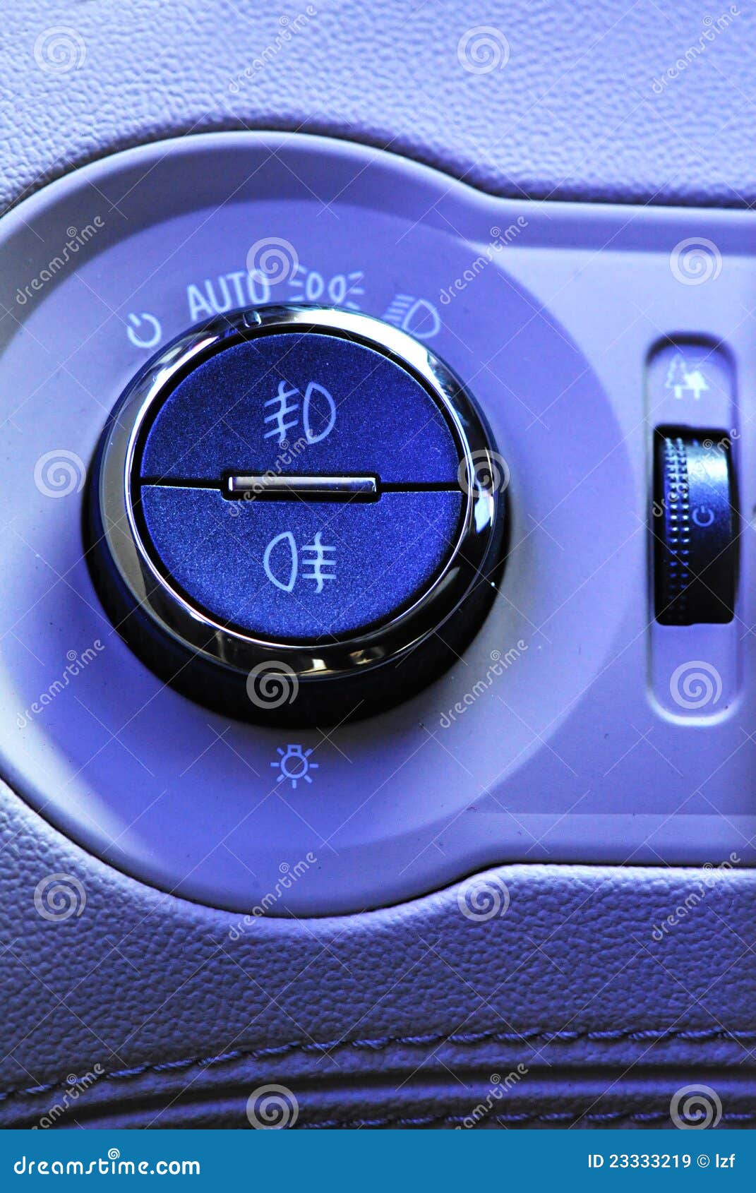Lamp Signals Interior of Car Stock Image - Image of button, headlight ...