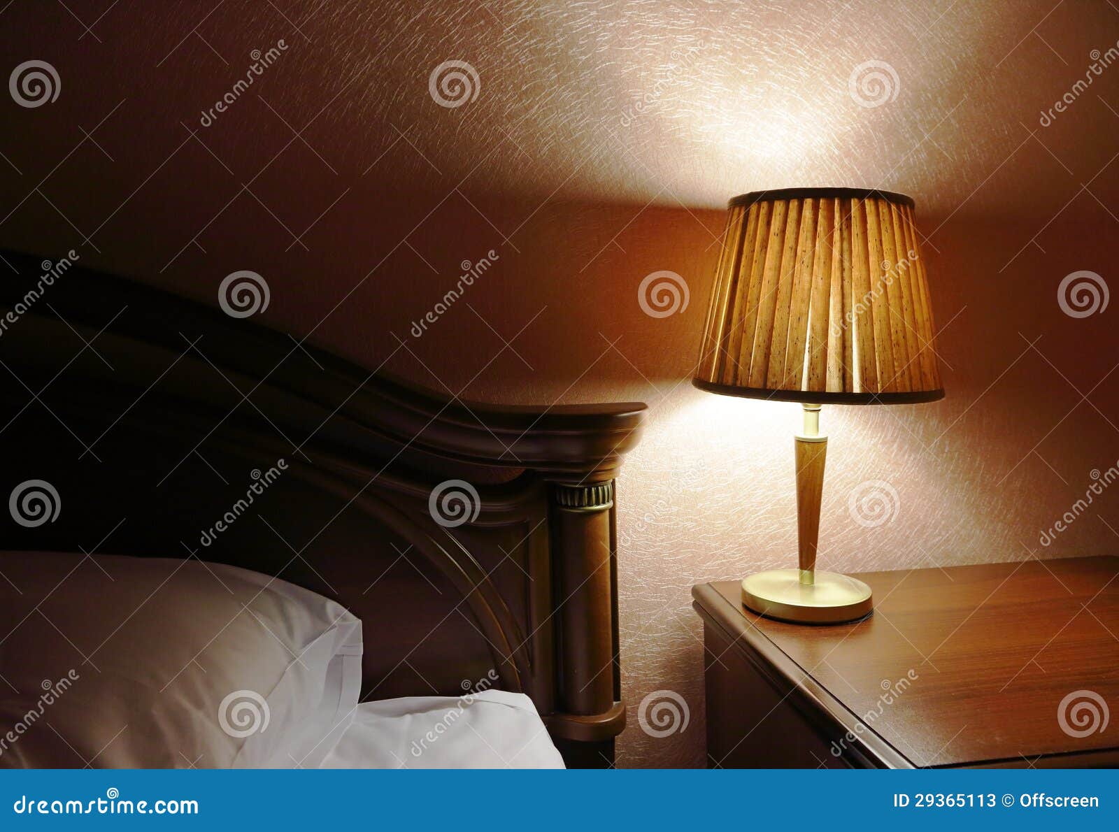 Lamp on the table stock image. Image of household, interior - 29365113