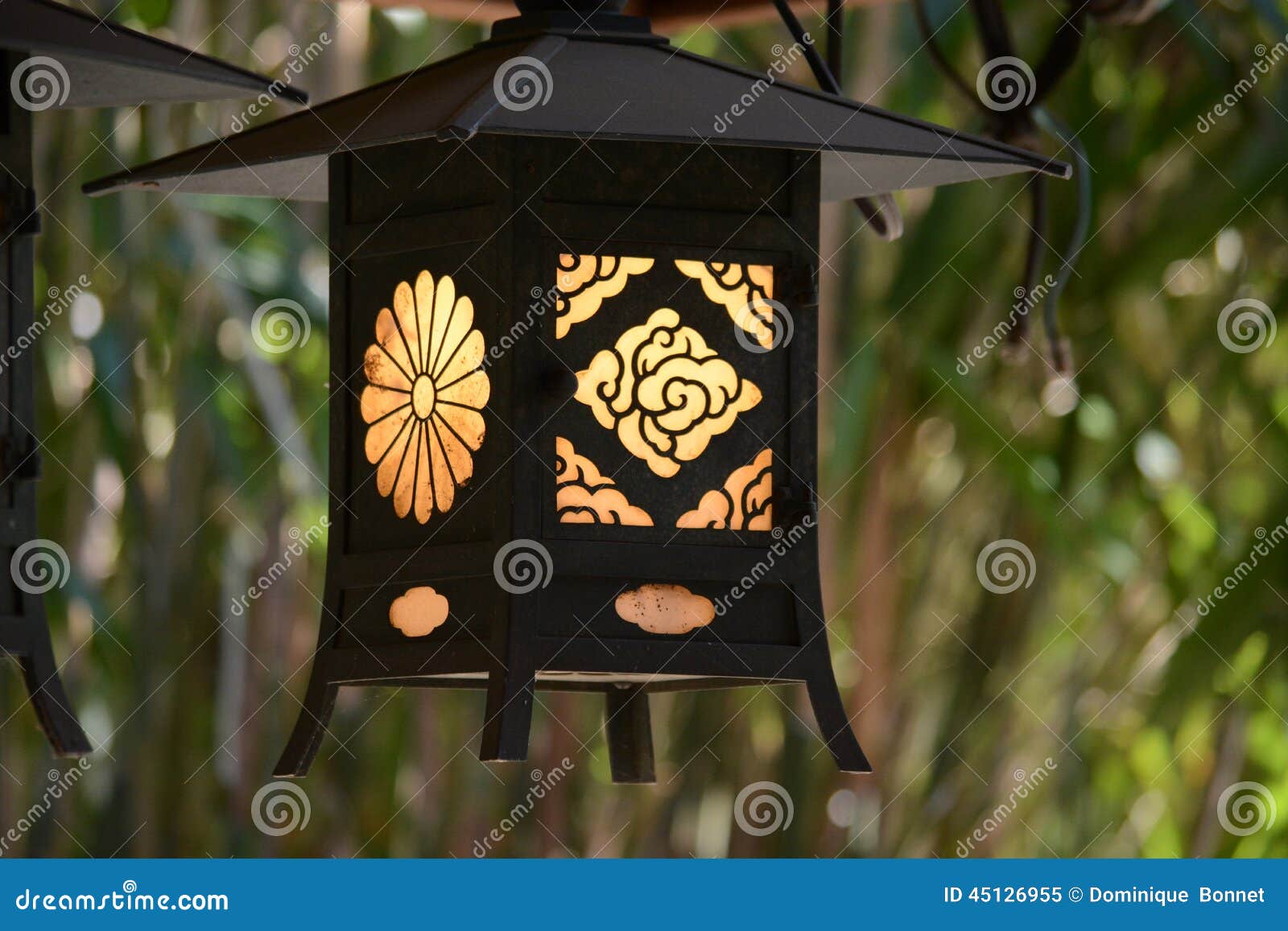Lamp in a Temple #1 stock image. Image of green, focus - 45126955