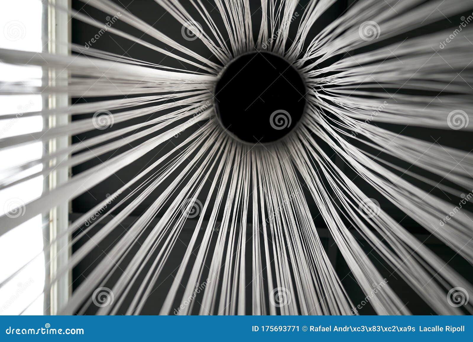 Lamp of threads stock image. Image of hobby, brown, abstract - 175693771