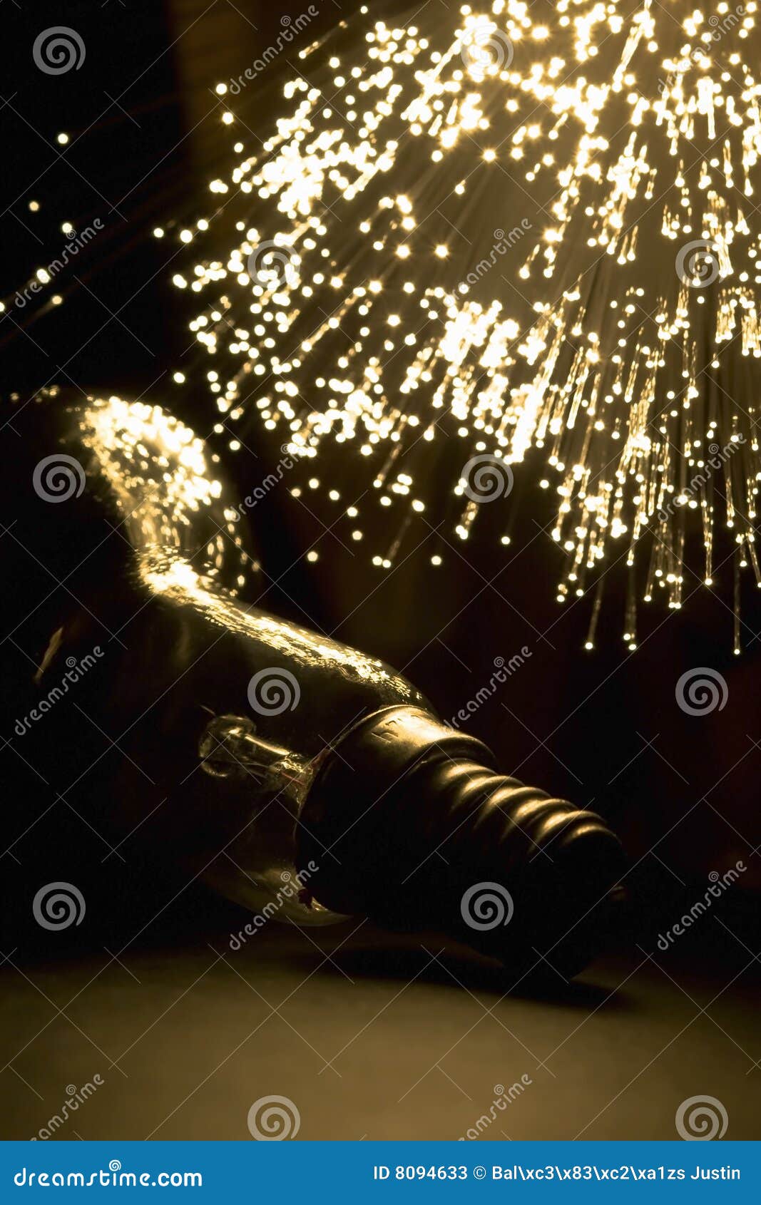 Reflector With Optical Tube Of Newtonian System On Azimuth Mount Stock ...