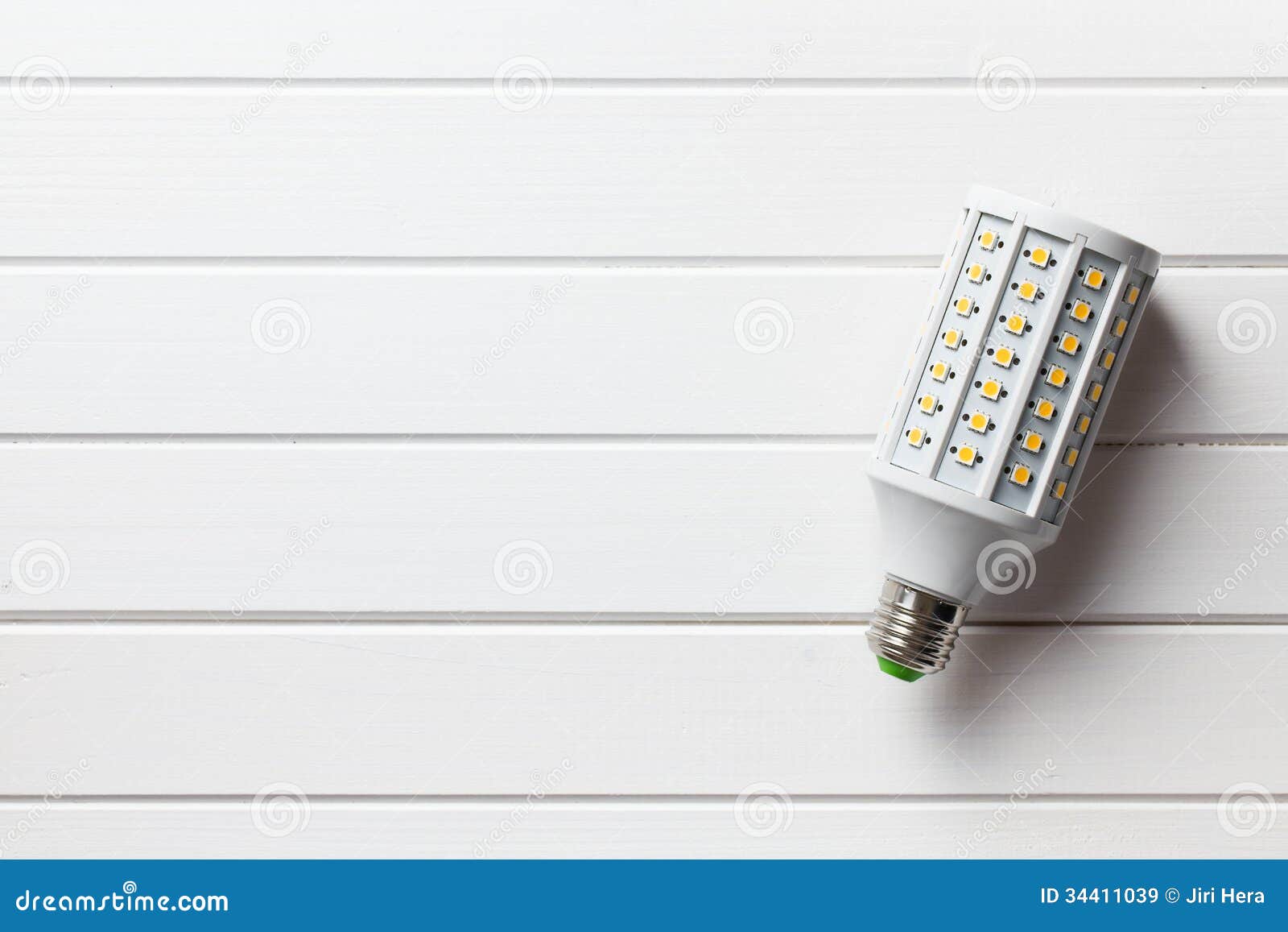 Lampadina del LED immagine stock. Immagine di elettricità - 34411039