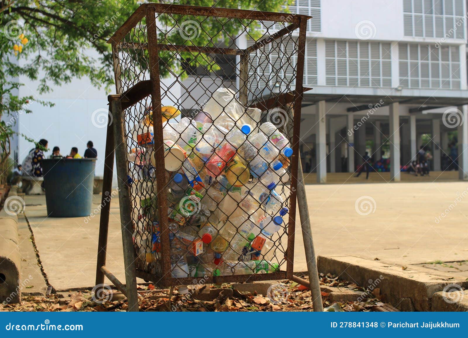 Garbage Bins are Neatly Placed at Various Points in the School ...