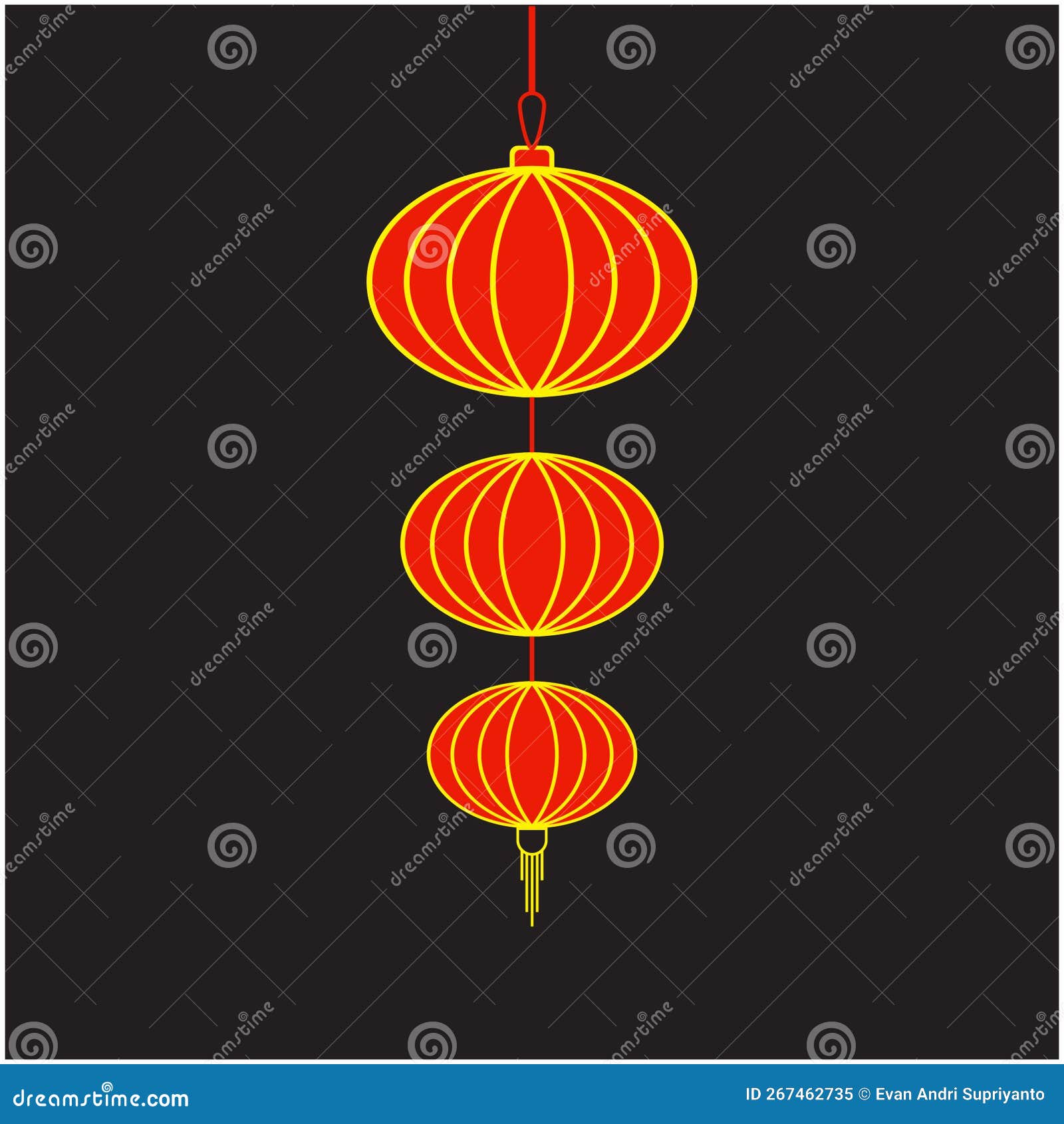 Lampion Flat Logo Vector and Symbol Design Template Stock Vector ...