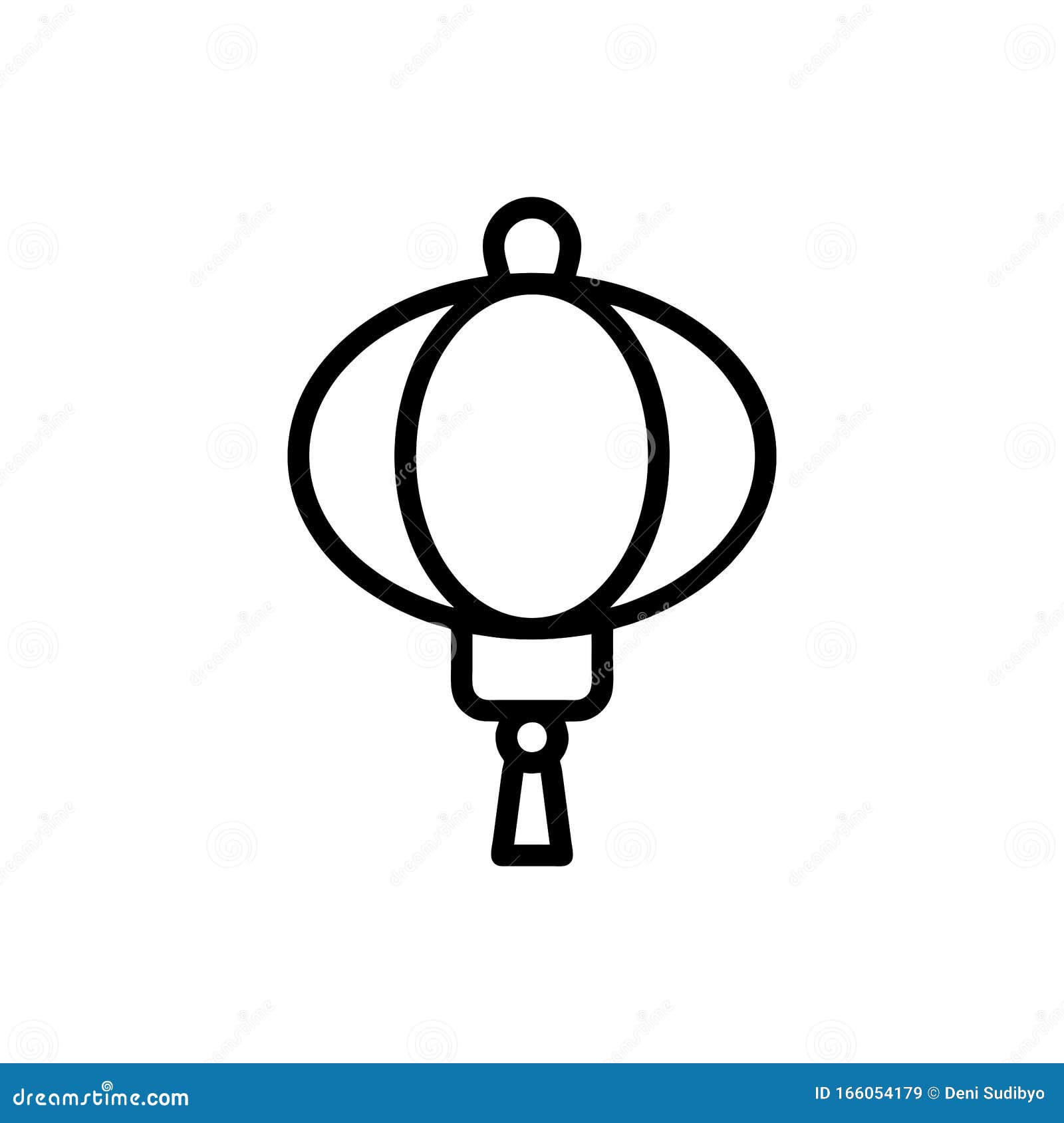 Lampion Icon Vector Design Templates Stock Vector - Illustration of ...