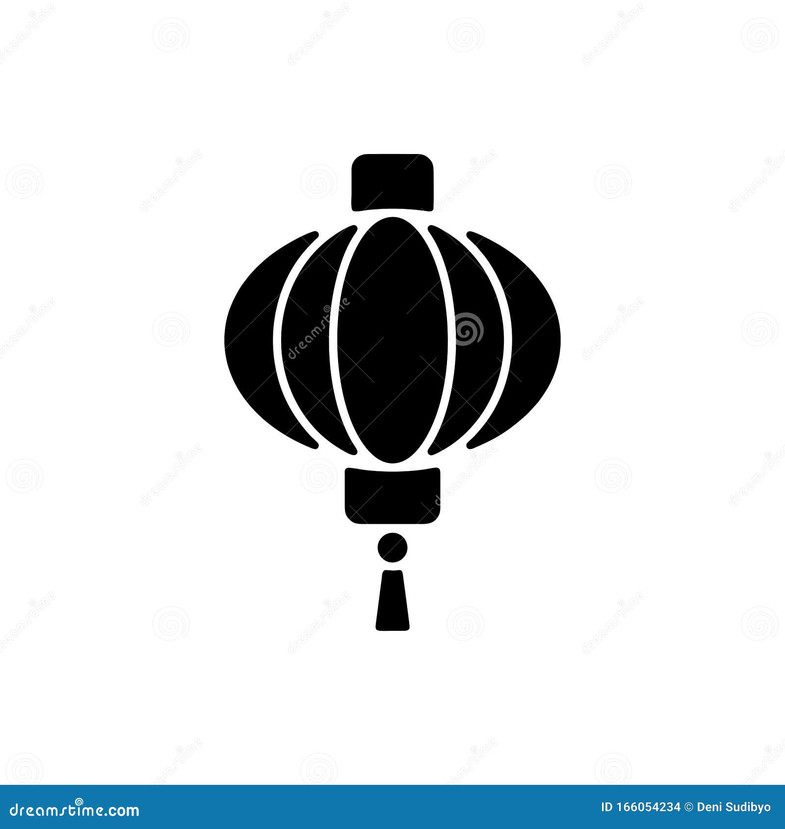 Lampion Icon Vector Design Templates Stock Vector - Illustration of ...