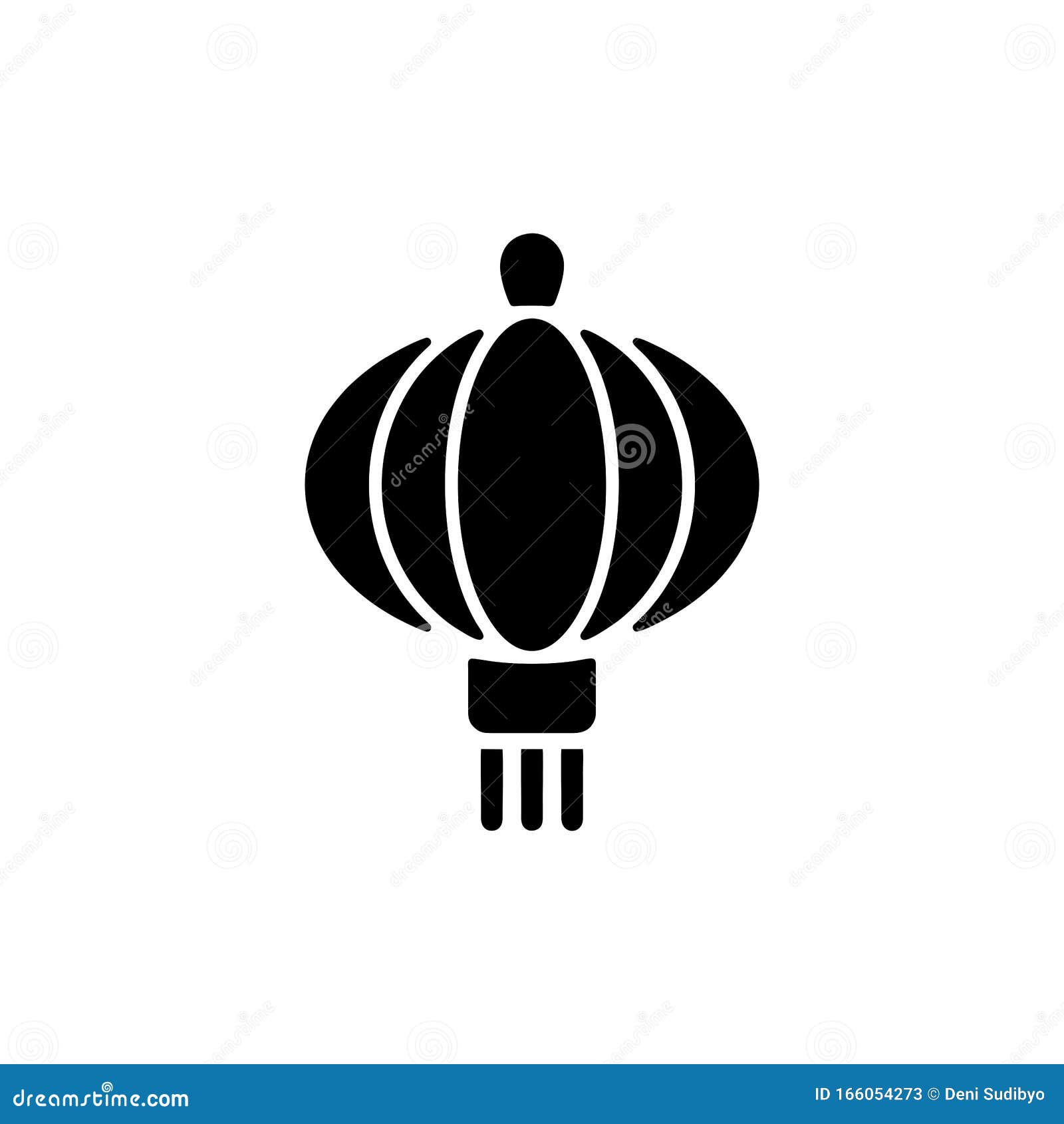Lampion Icon Vector Design Templates Stock Vector - Illustration of ...