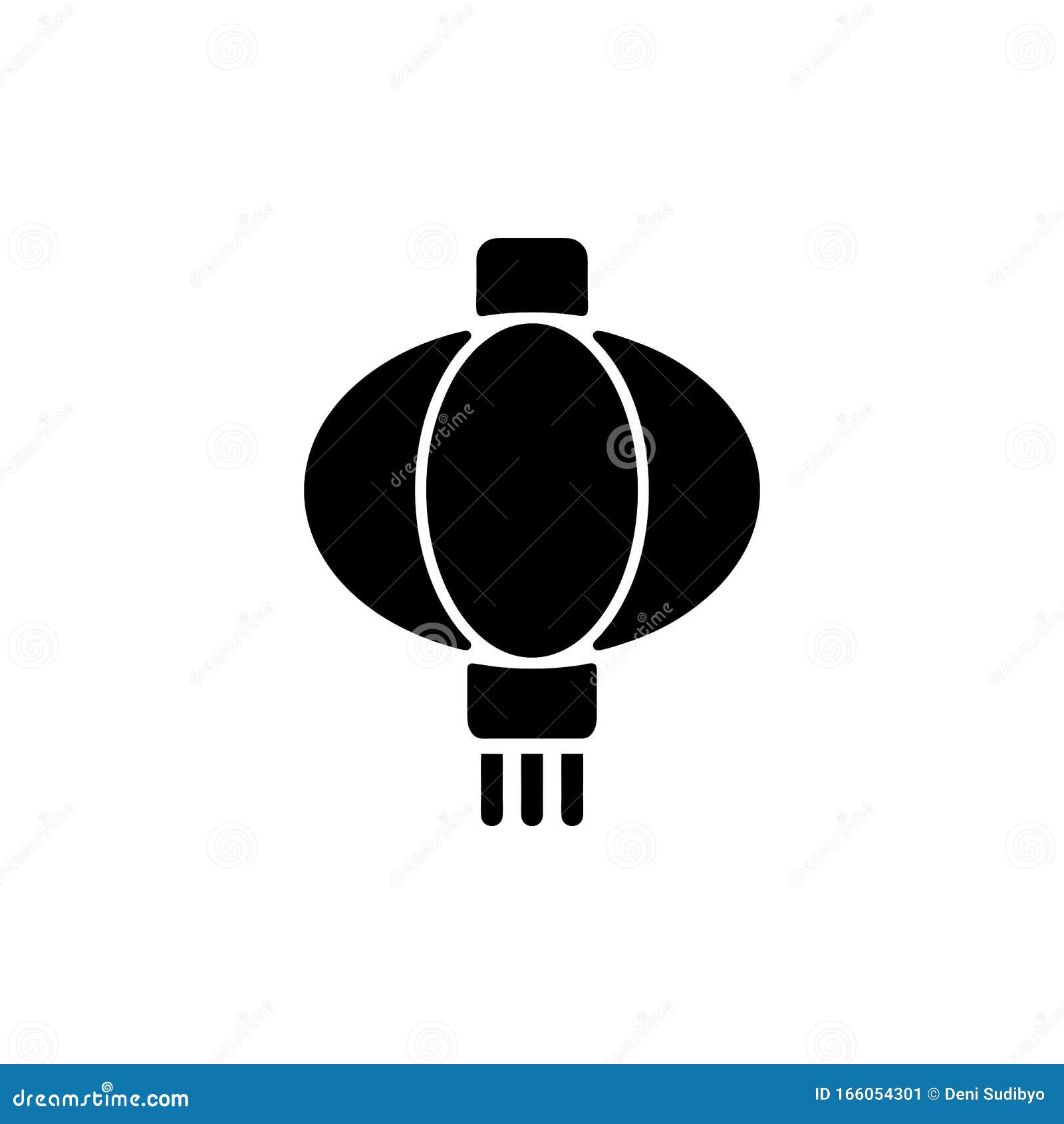 Lampion Icon Vector Design Templates Stock Vector - Illustration of ...