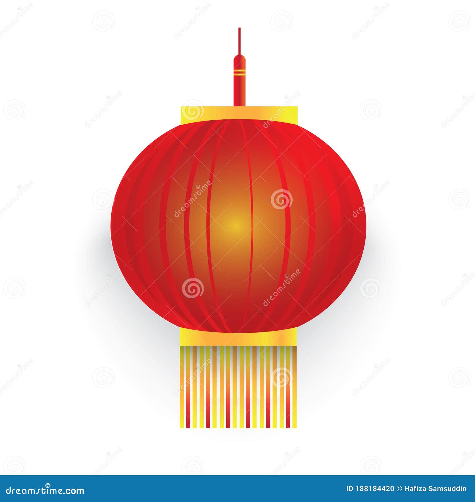 Lampion. Vector Illustration Decorative Design Stock Vector ...