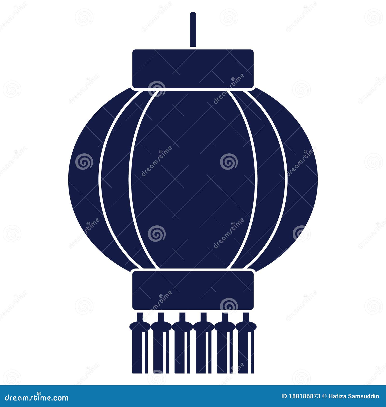 Lampion. Vector Illustration Decorative Design Stock Vector ...