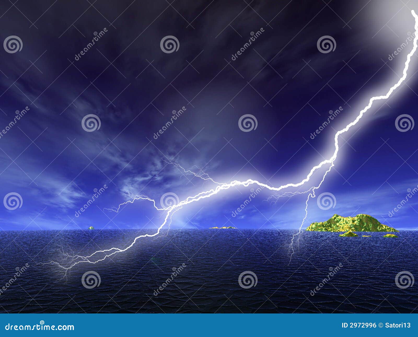 Lampo fotografia stock. Immagine di nave, impressionante - 2972996