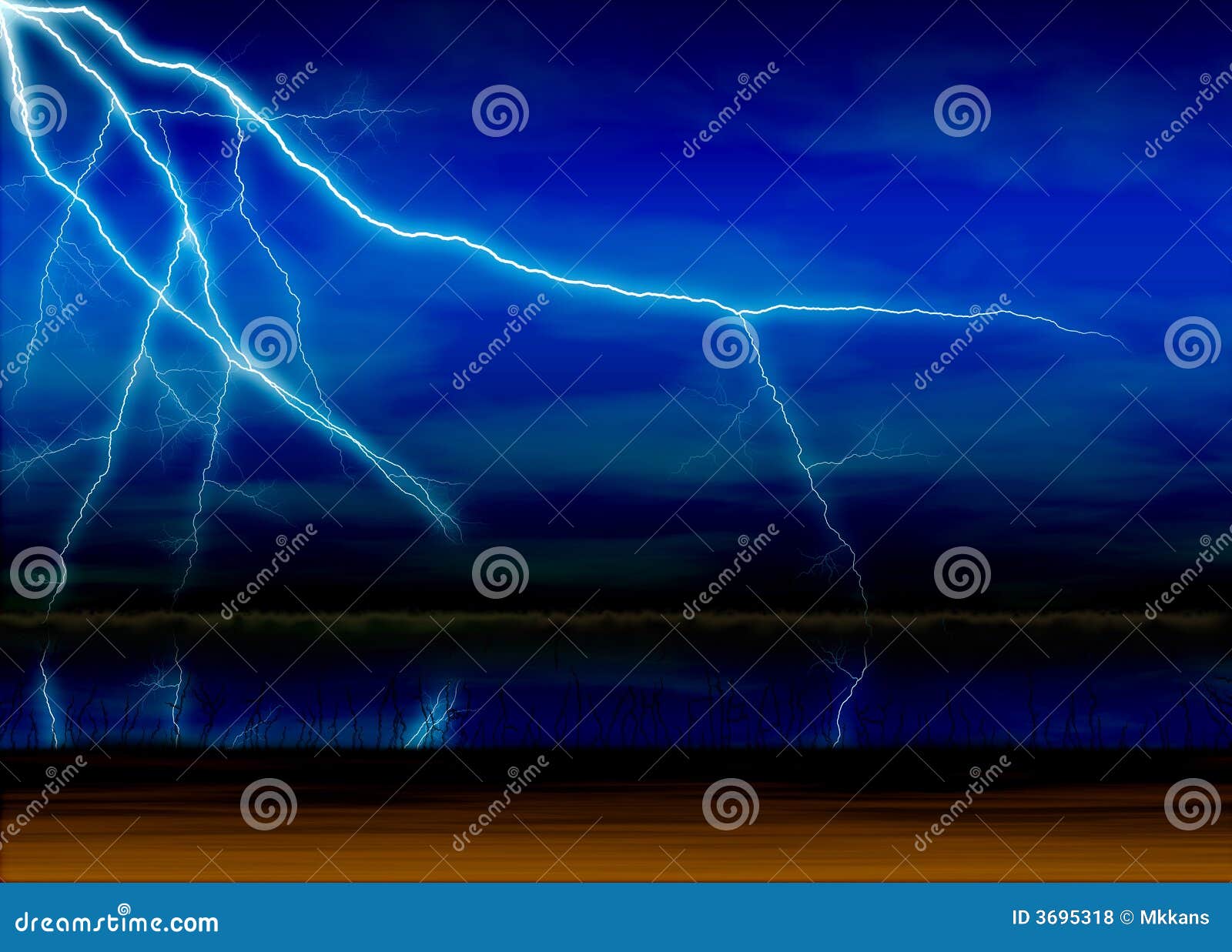 Lampo illustrazione di stock. Illustrazione di luminoso - 3695318