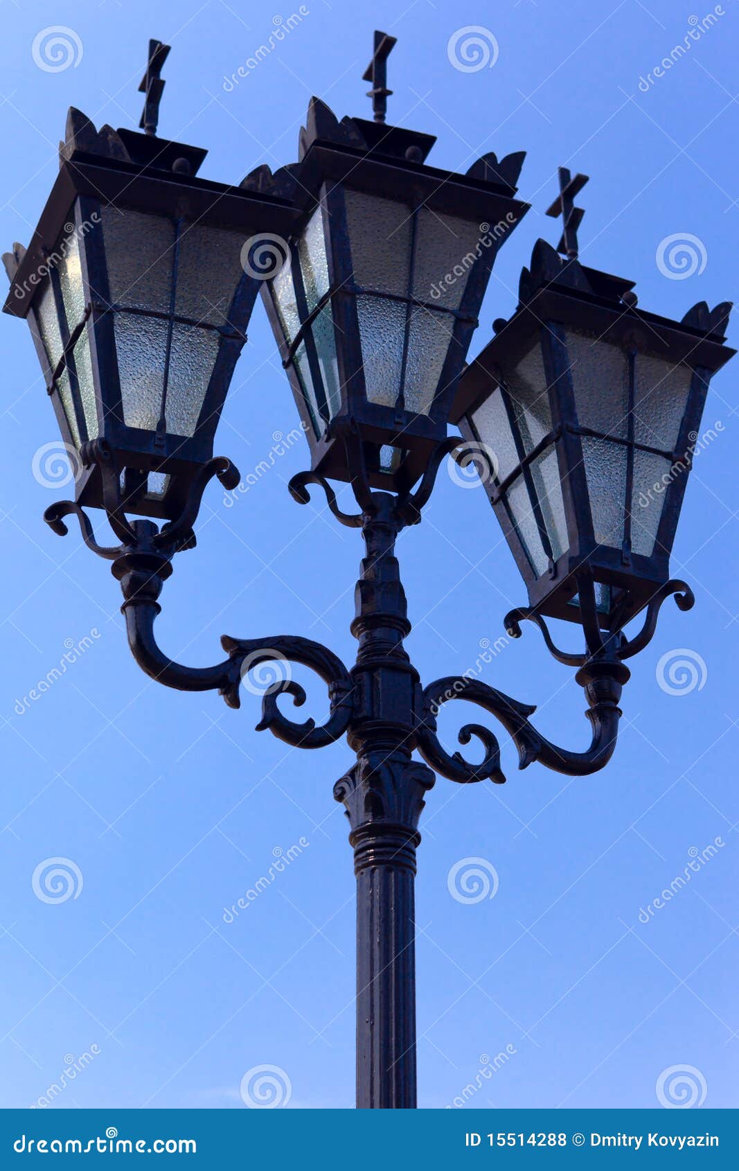 Lamppost 3 stock photo. Image of lamp, cutout, decorative - 15514288