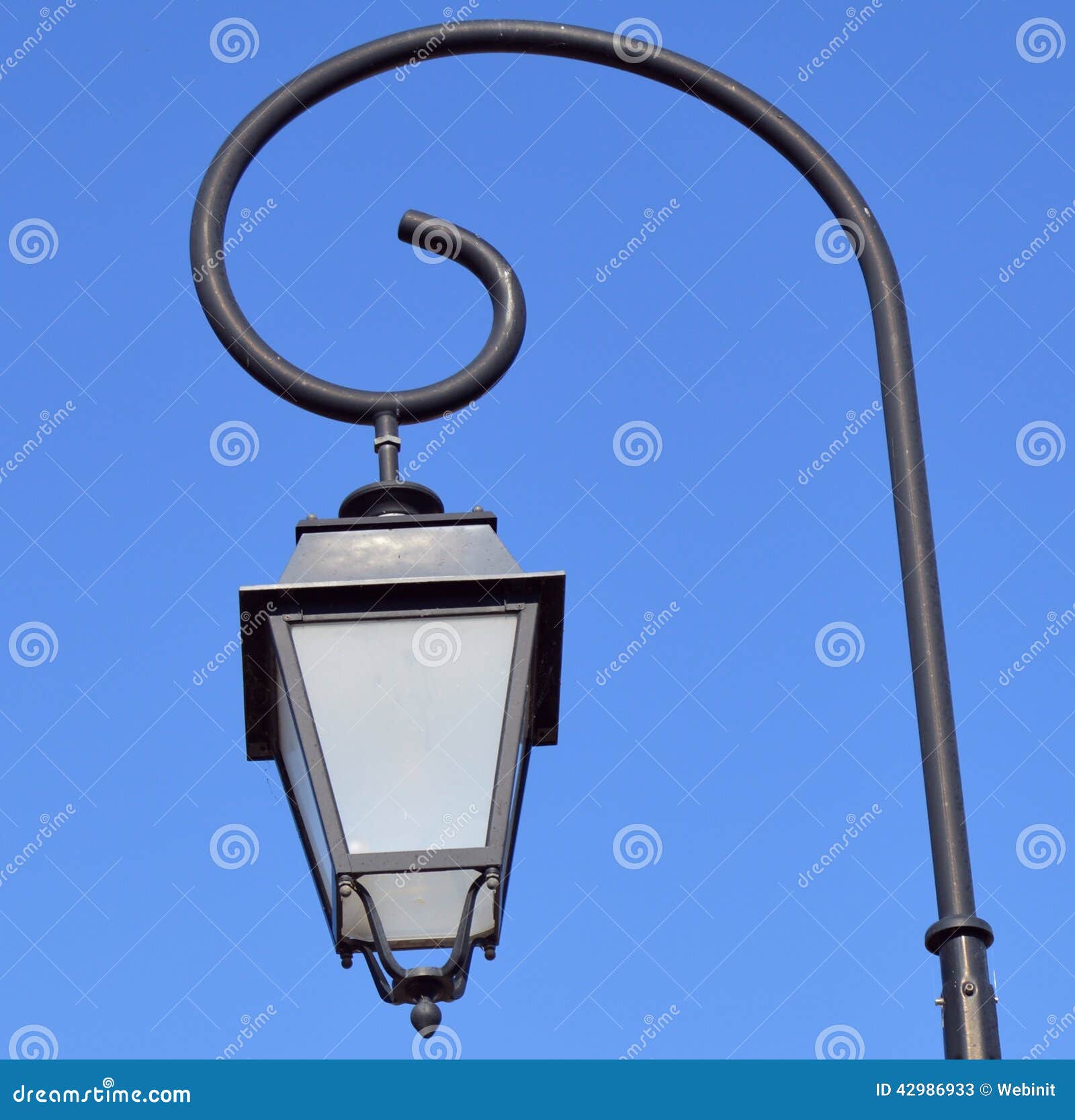 Lamppost stock image. Image of historic, outdoors, decorative - 42986933