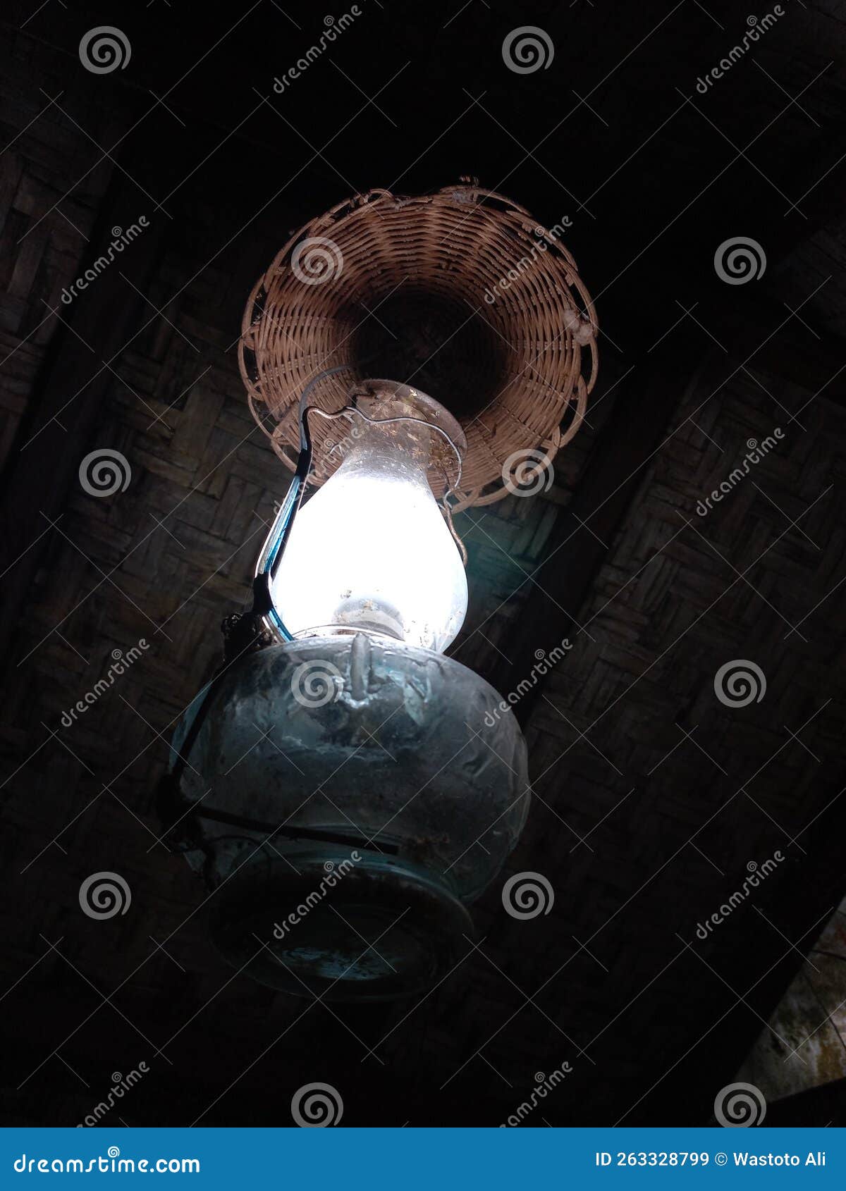 Lampu teplok stock image. Image of traditiomal, indonesia - 263328799