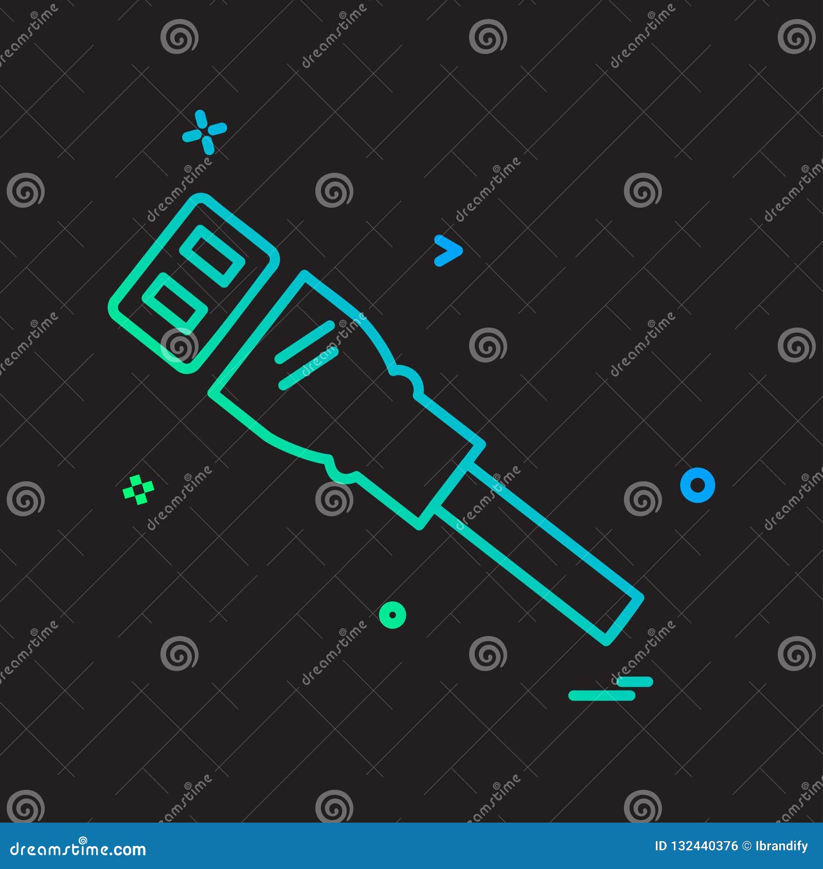 Lan Cable Icon Design Vector Stock Vector - Illustration of ...
