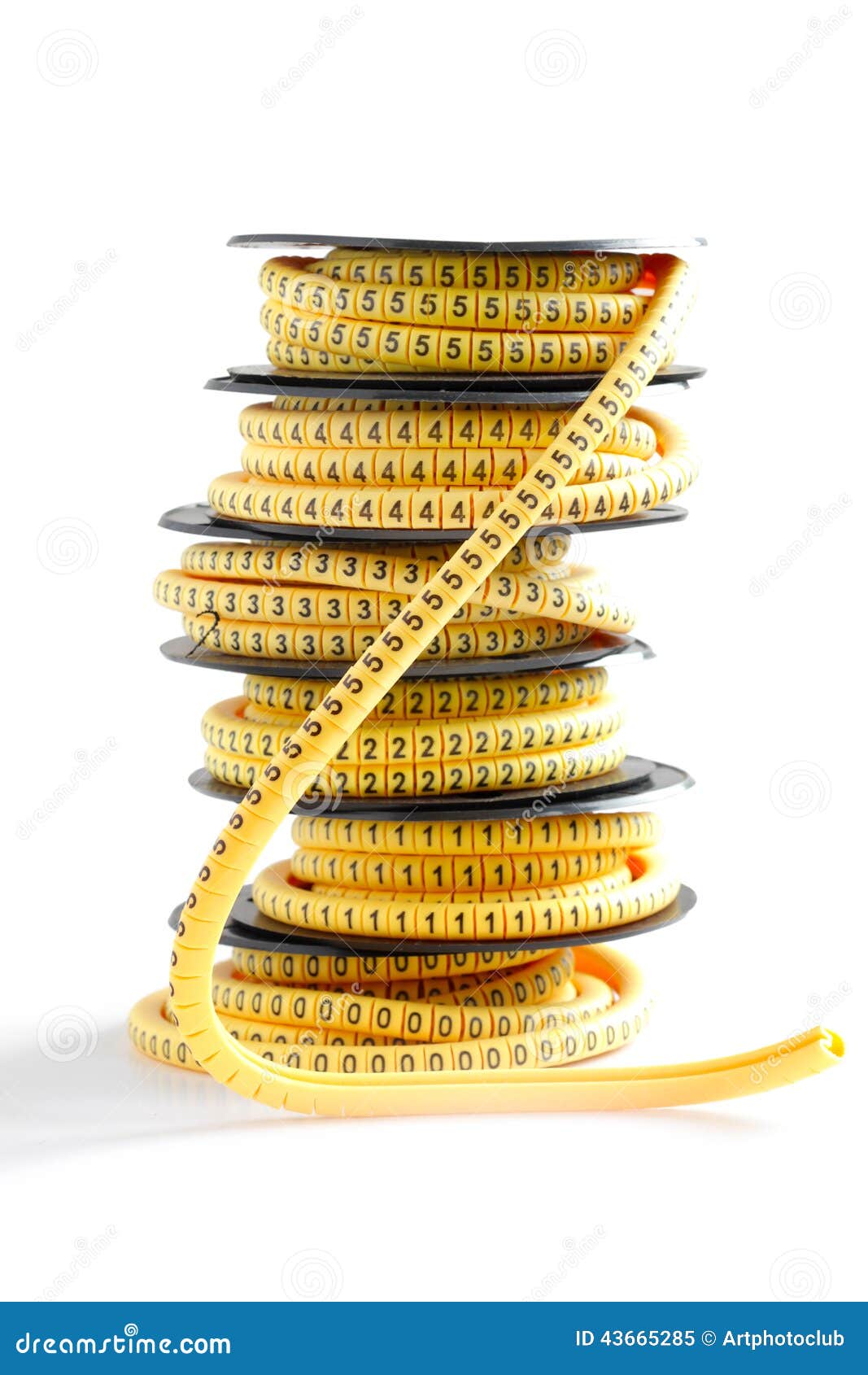 LAN Cable marker stock image. Image of multiplex, management - 43665285