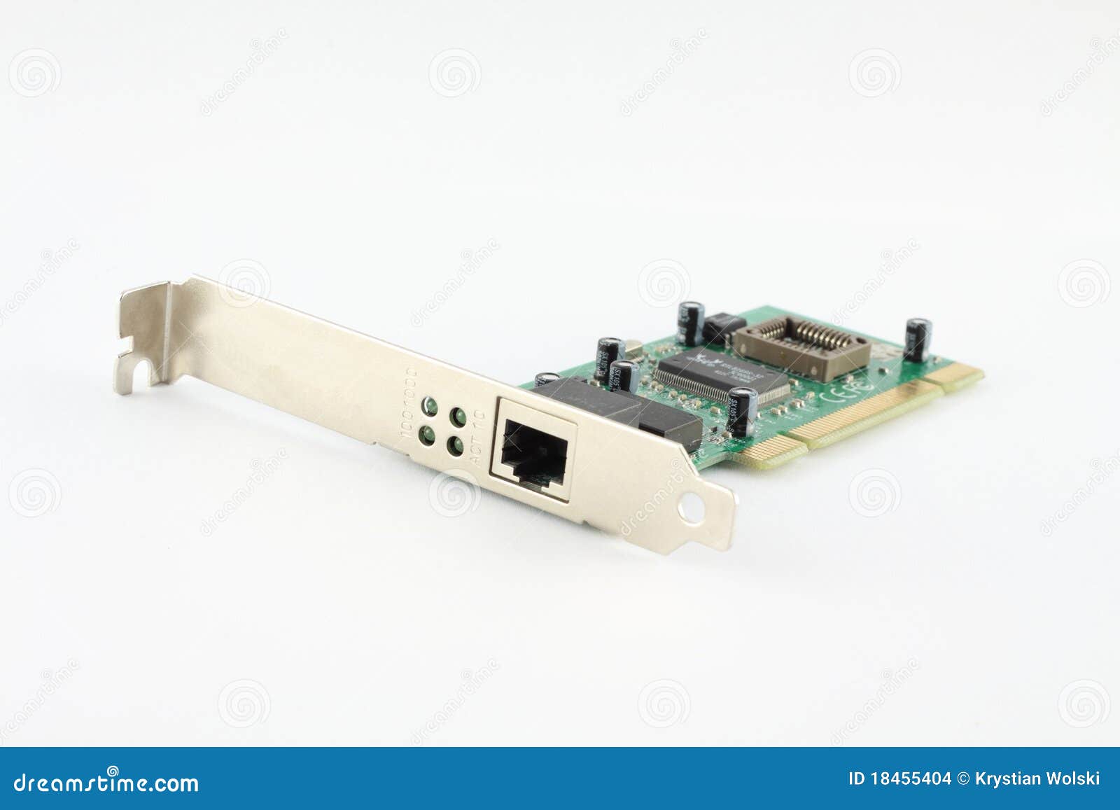LAN card stock photo. Image of hardware, card, area, local - 18455404