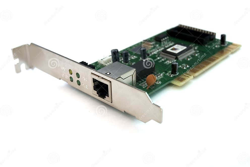 Lan card stock image. Image of card, connectivity, computer - 437331