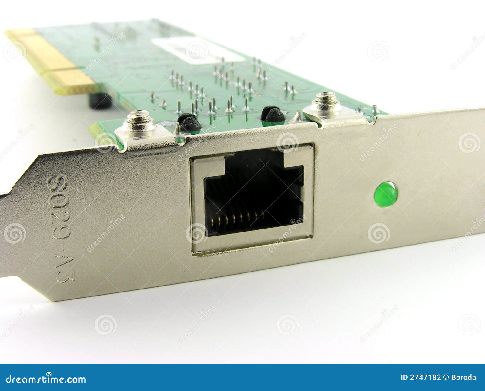 LAN connector. stock photo. Image of line, electric, industry - 2747182