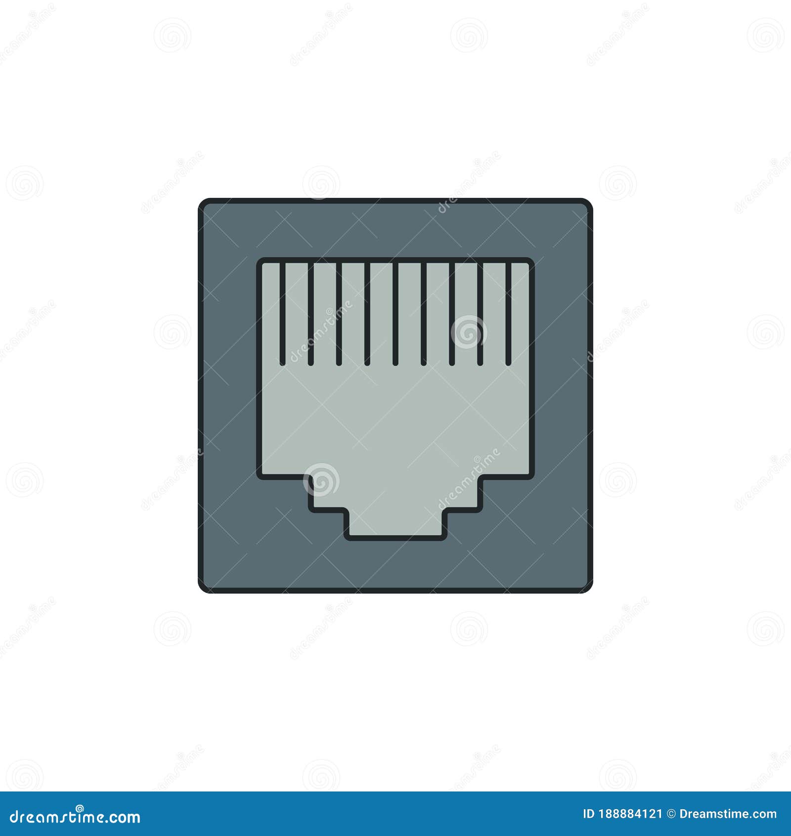 Lan Ethernet Icon. Element of Technology Icon for Mobile Concept and ...