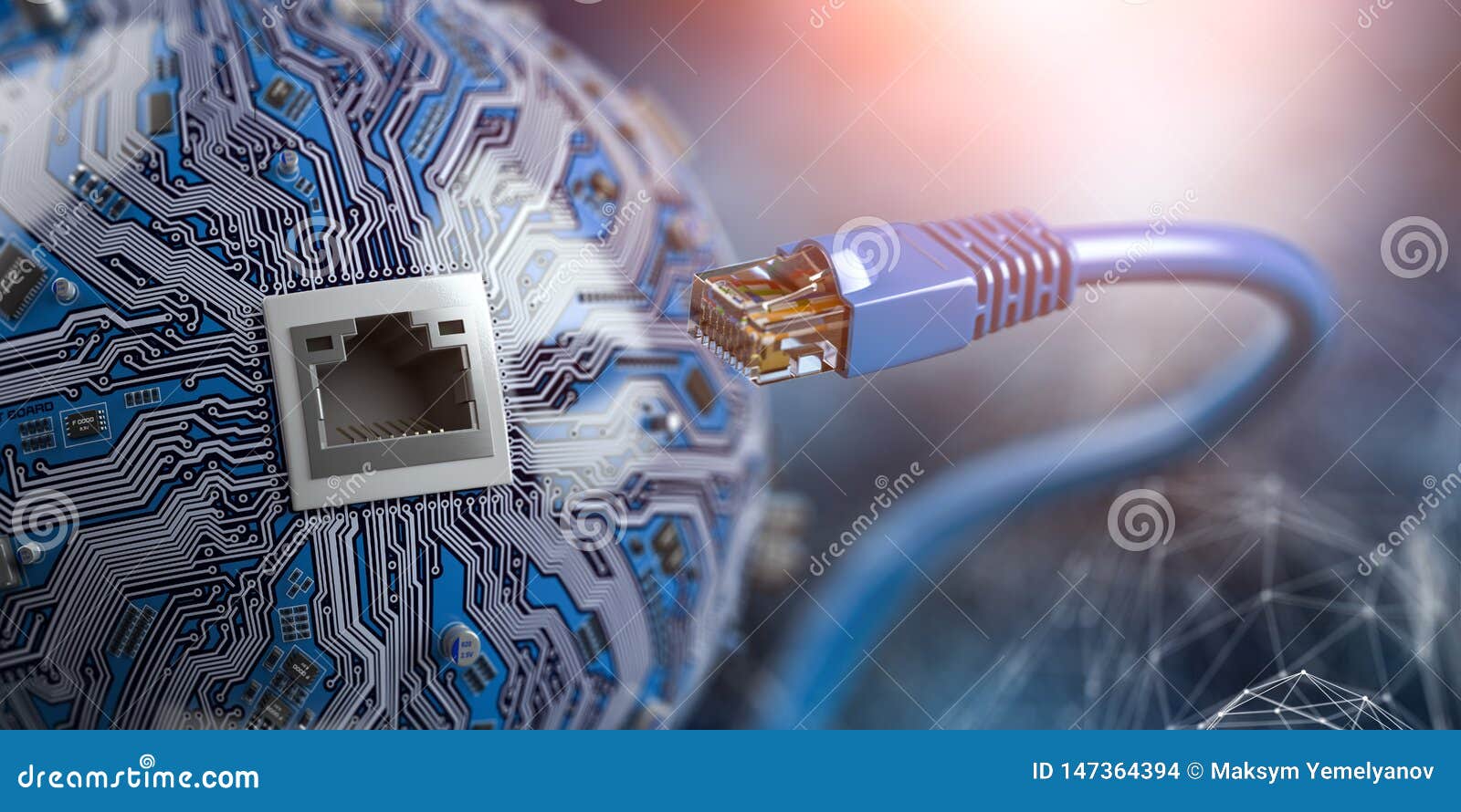 LAN Network Connection Ethernet Cable with Computer Chip. Internet Cord ... LAN Network Connection Ethernet Cable with Computer Chip. Internet Cord ...